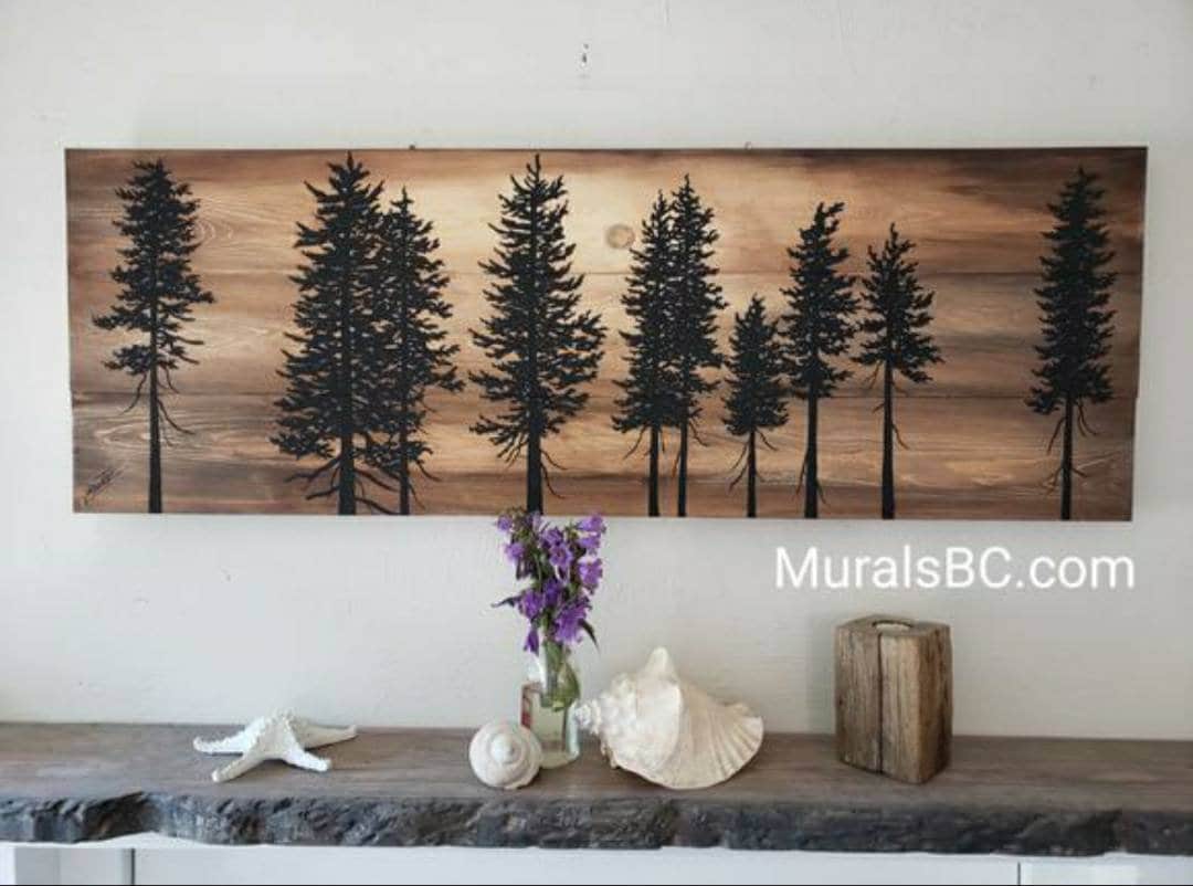 Handmade Wall Art Decor on Wood Ready to Hang on Your Wall (custom Made ...