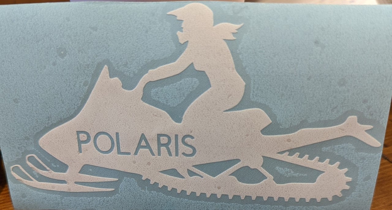 Polaris Girl Snowmobile Rider - Etsy