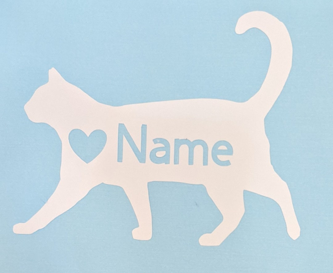 Cat Decal - Etsy