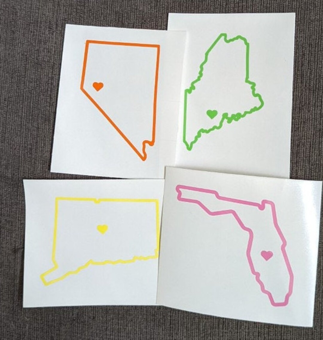 State Decals - Etsy