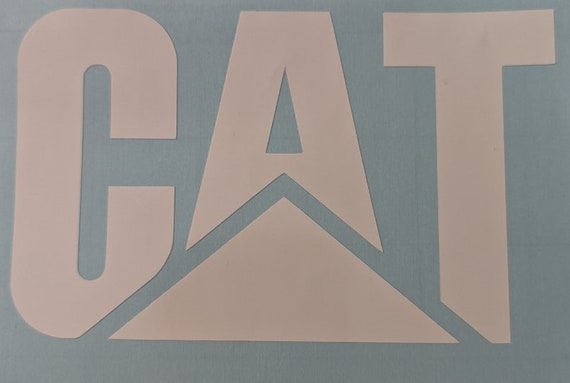 CAT Caterpillar Decal - Etsy