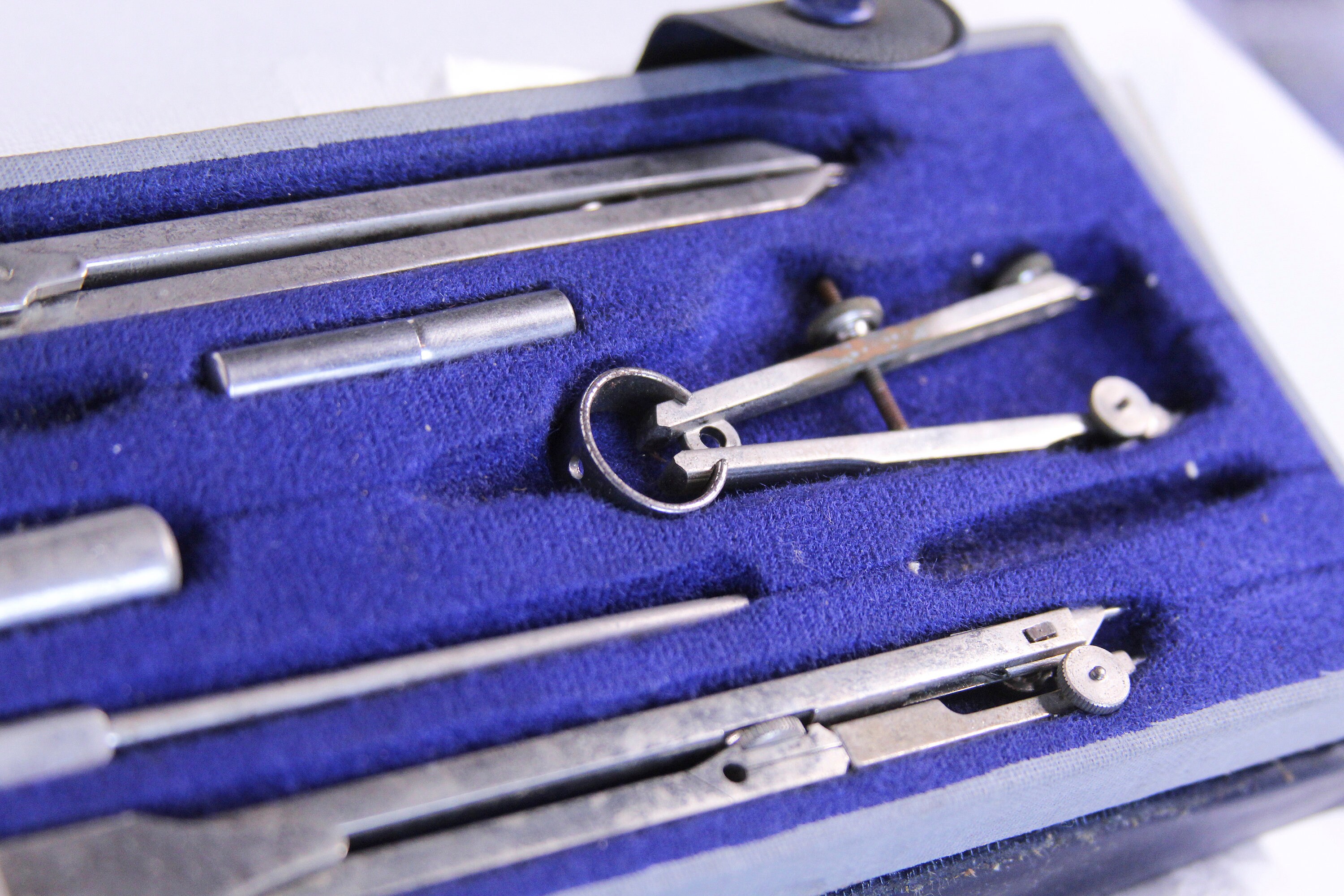 Alvin 510 Precision Drafting Set With Case, Made in Germany, Alvin ...