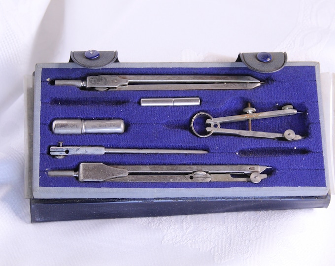 Alvin 510 Precision Drafting Set With Case, Made in Germany, Alvin ...