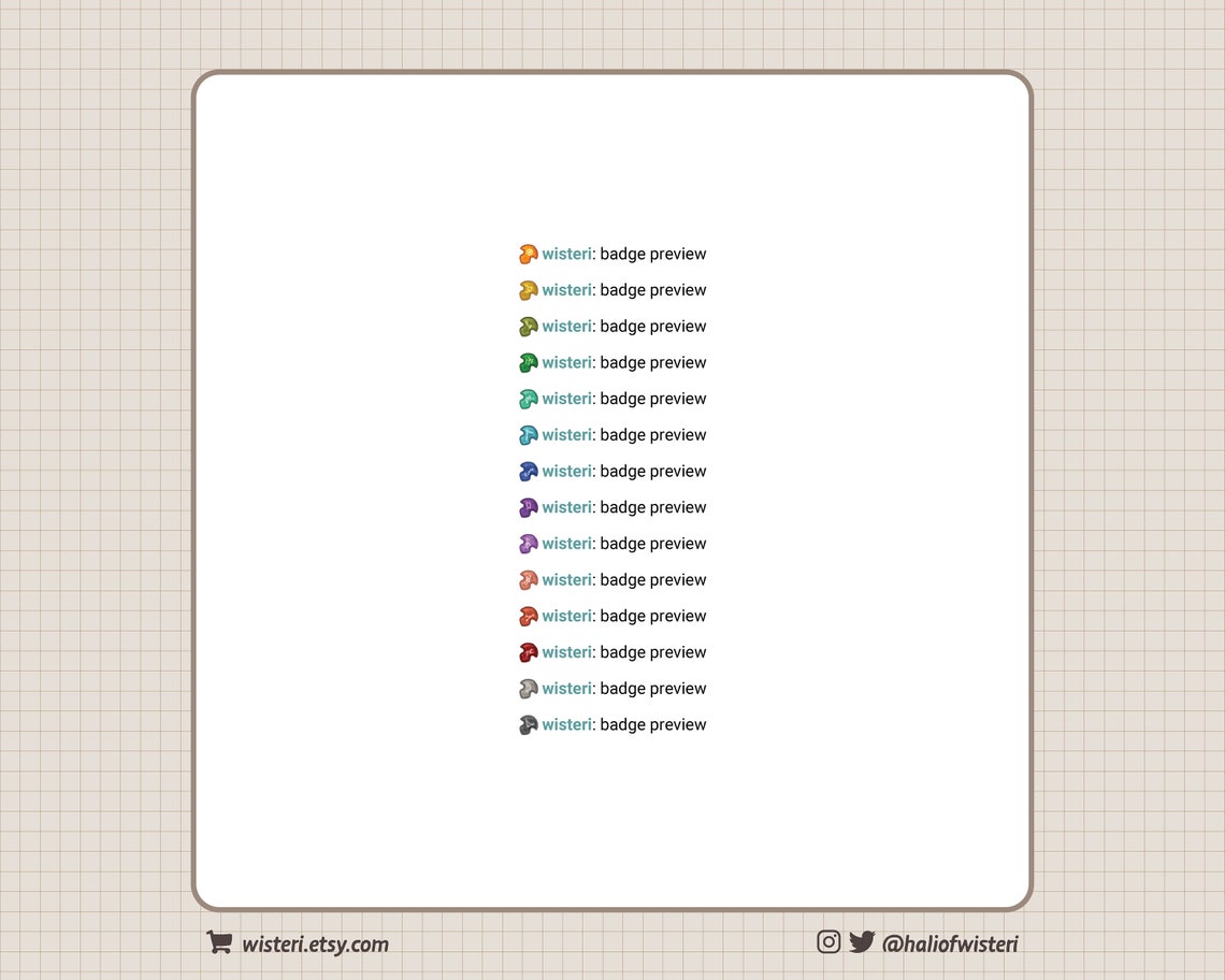 Convocation Crystal Badges | FFXIV Inspired | Twitch, Youtube, Discord ...