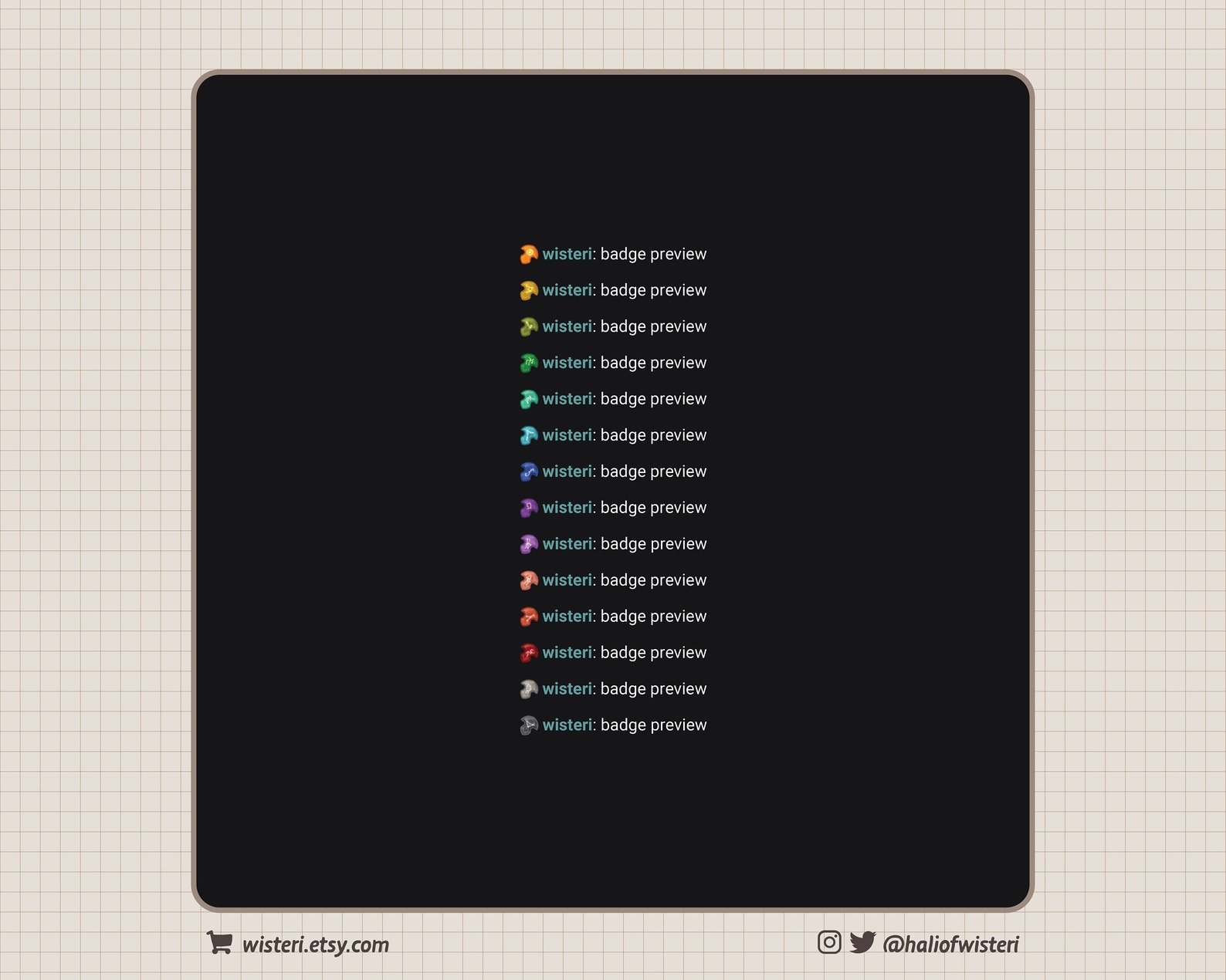 Convocation Crystal Badges FFXIV Inspired Twitch, Youtube, Discord 14 ...