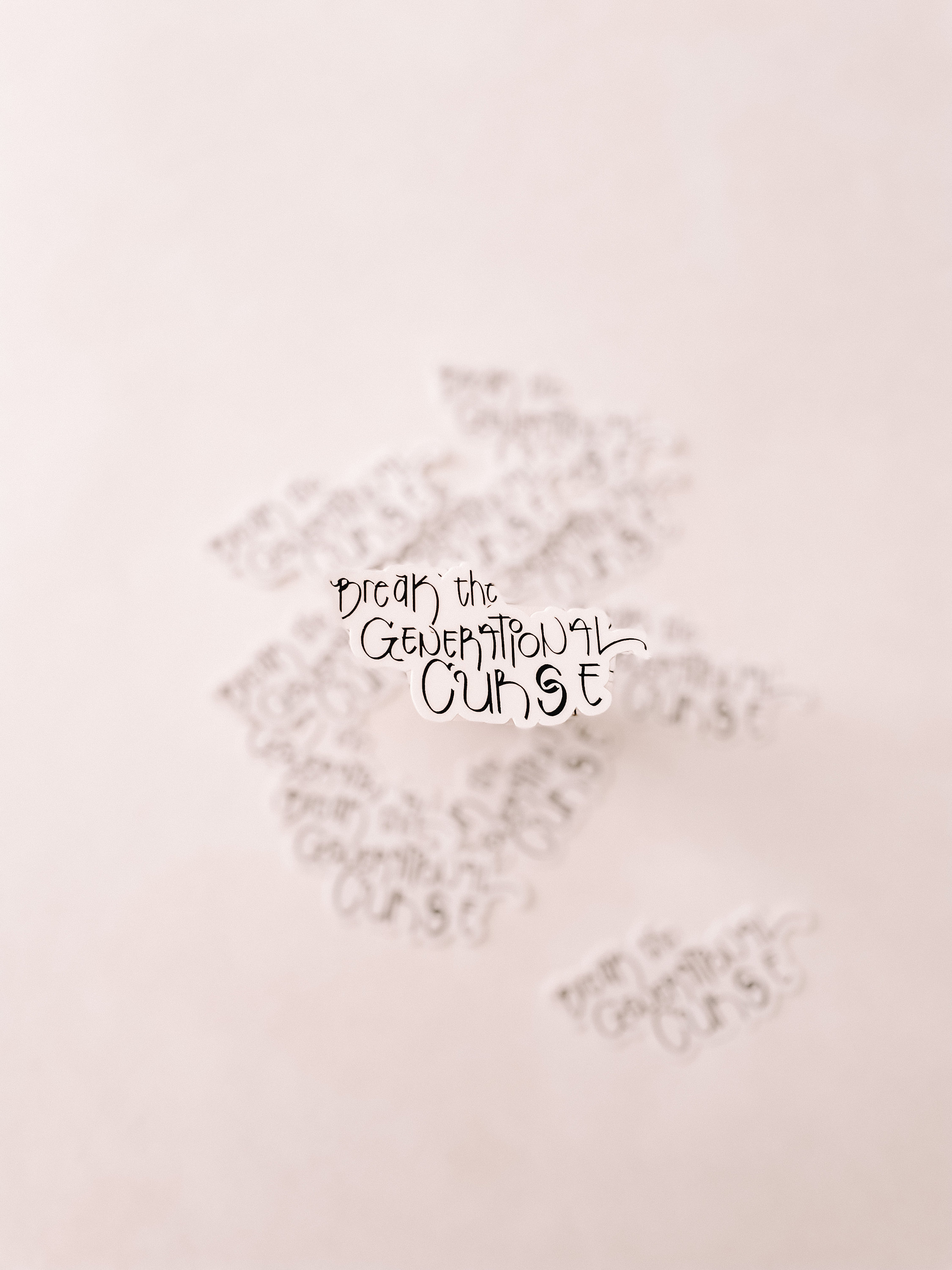 Break The Generational Curse sticker | Etsy