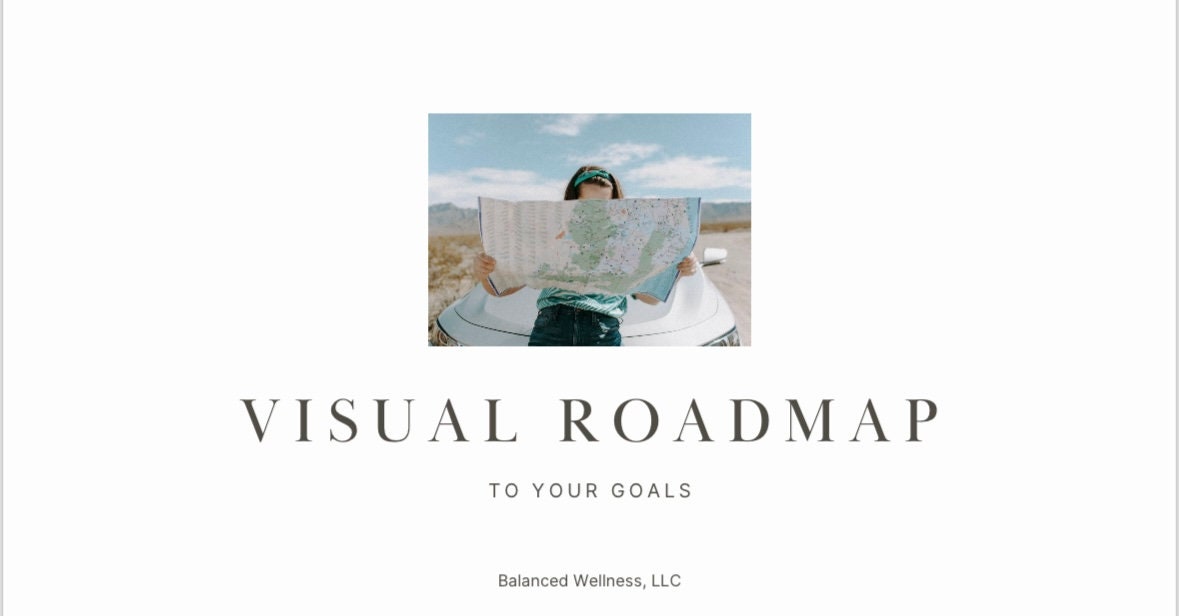 Visual Roadmap (to Your Goals!) - Etsy