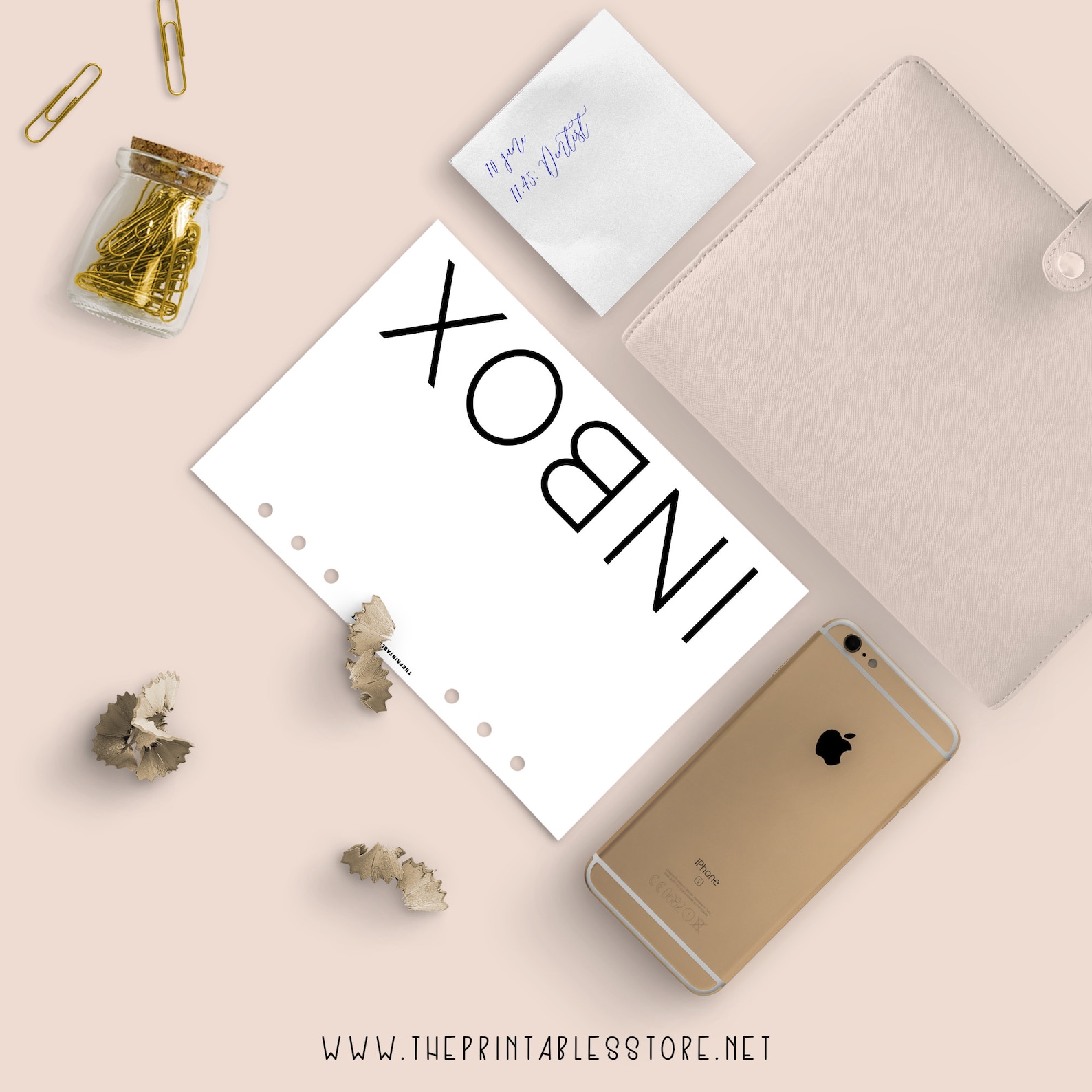 Inbox Dashboard Printable Inserts Planner Divider Minimal - Etsy