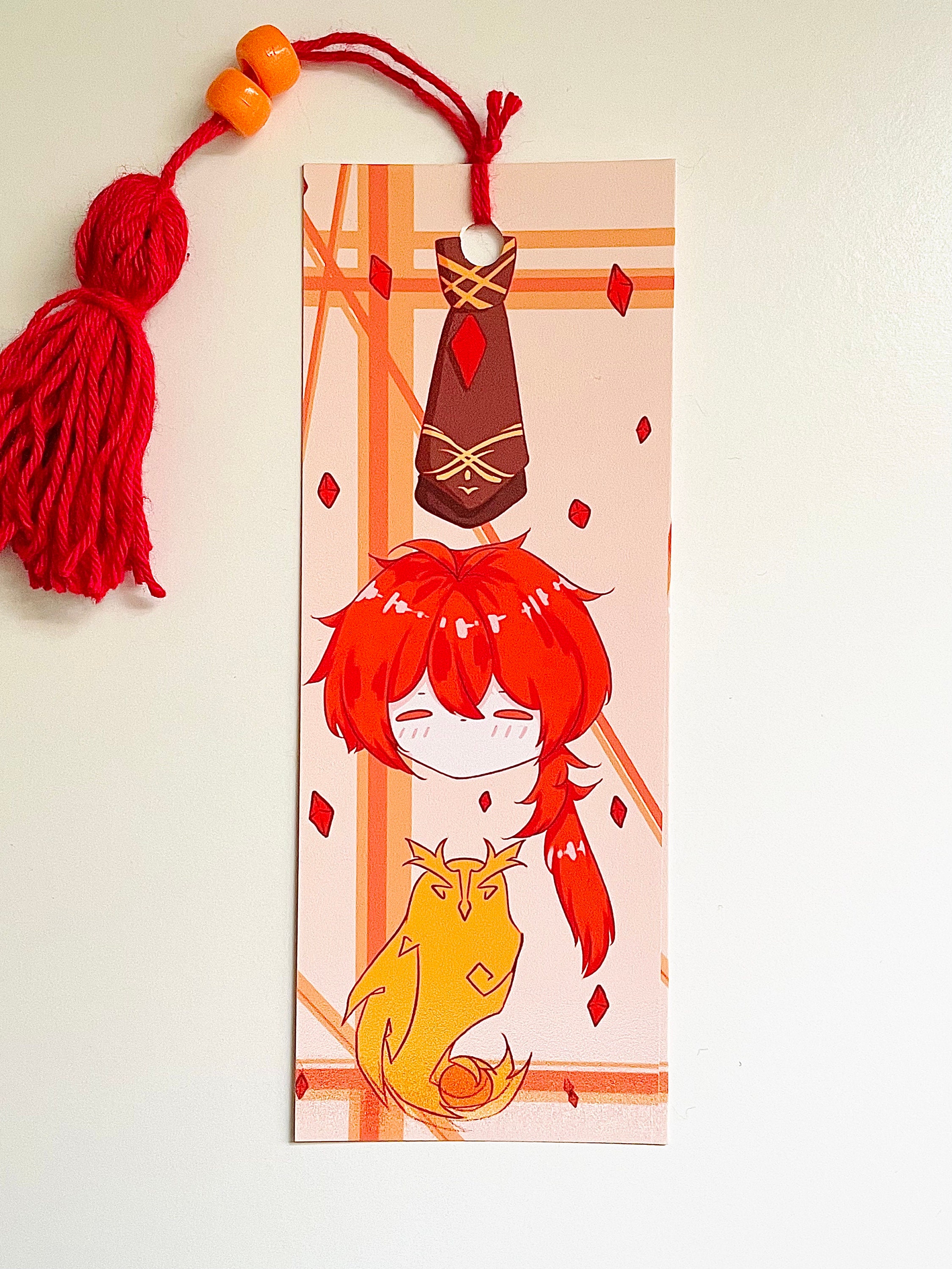 Chibi Genshin Impact Design Bookmarks 2.1x5.5 Inch - Etsy UK