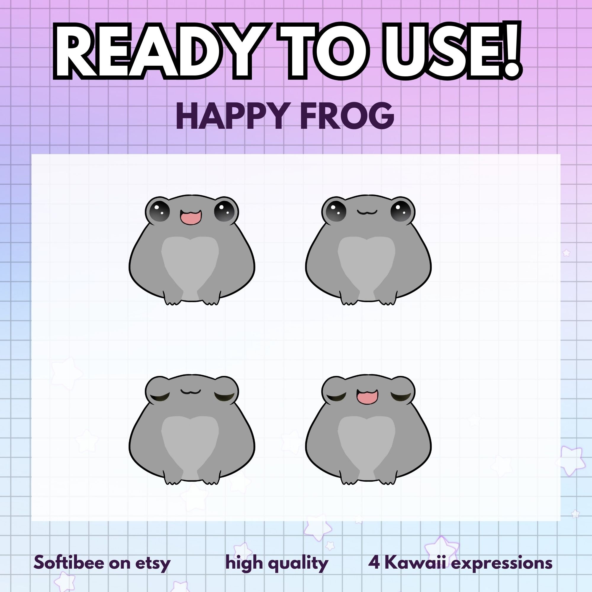 Frog Pngtuber Model ! 4x Vtuber Dark Png Tuber Model for Twitch Youtube ...