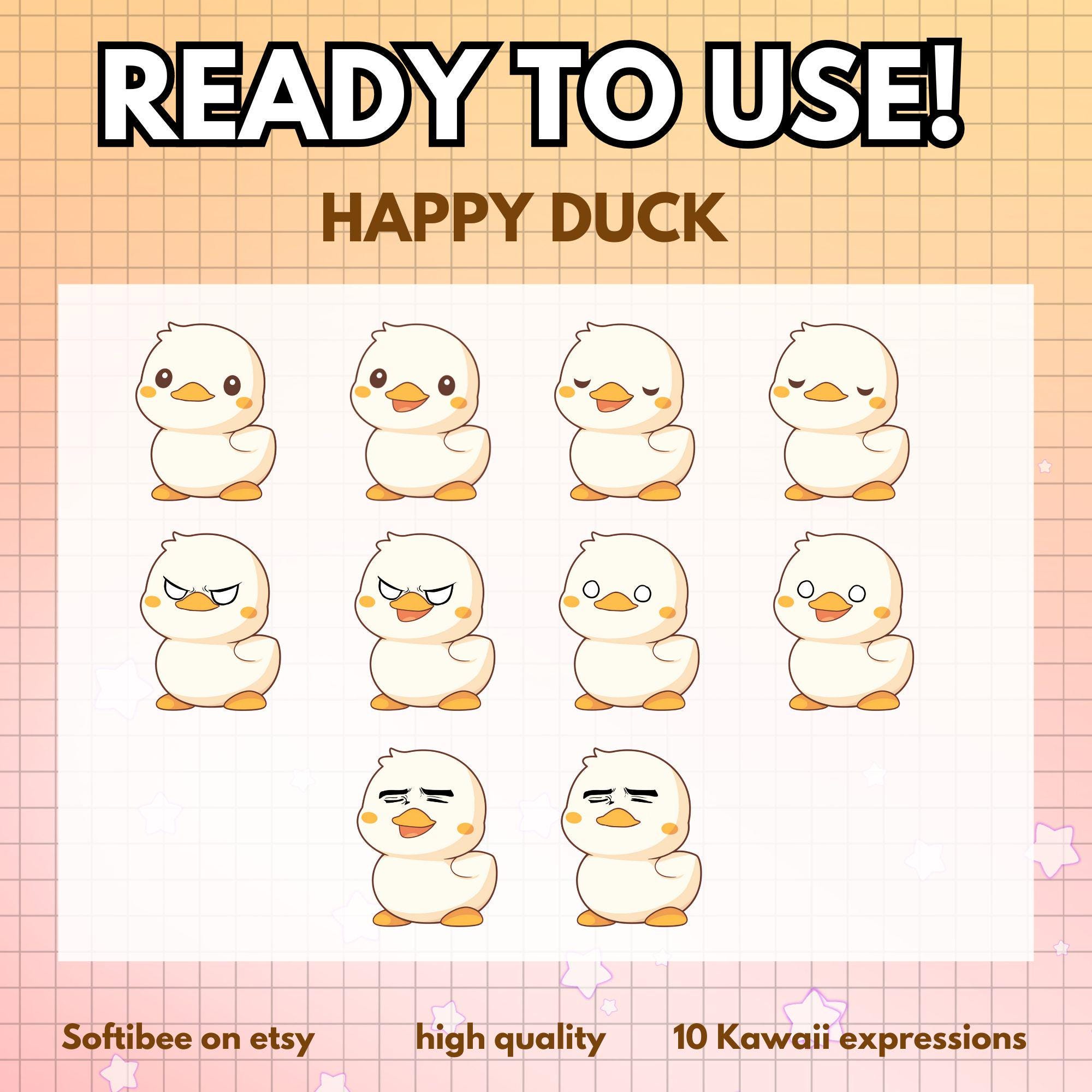 Duck Pngtuber Twitch Bird Vtuber Model for Streaming | 10x PNG Tuber ...