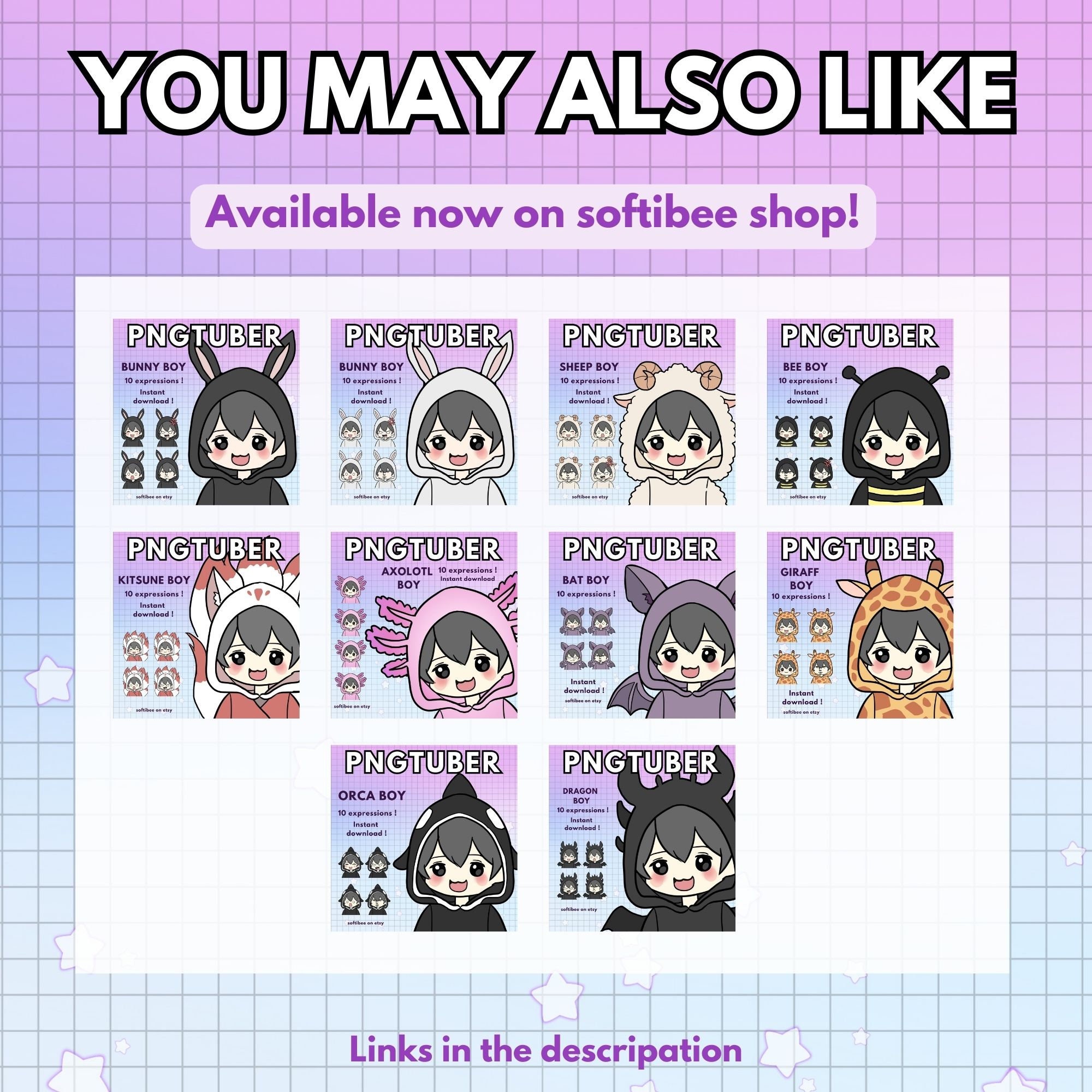 Orca Pngtuber Girl Model Chibi Pngtuber Model Vtuber Brown Hair Twitch ...