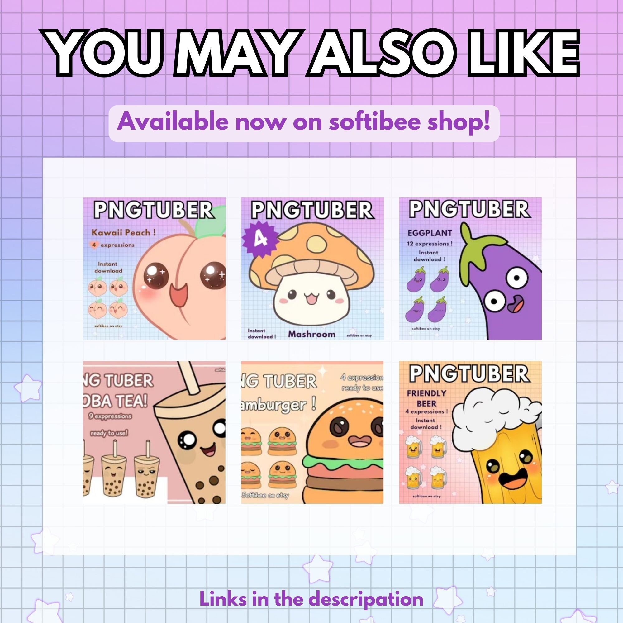 Pngtuber Chicken Nuget Chibi Boy Png Tuber Premade 10 Emotions Nuget ...