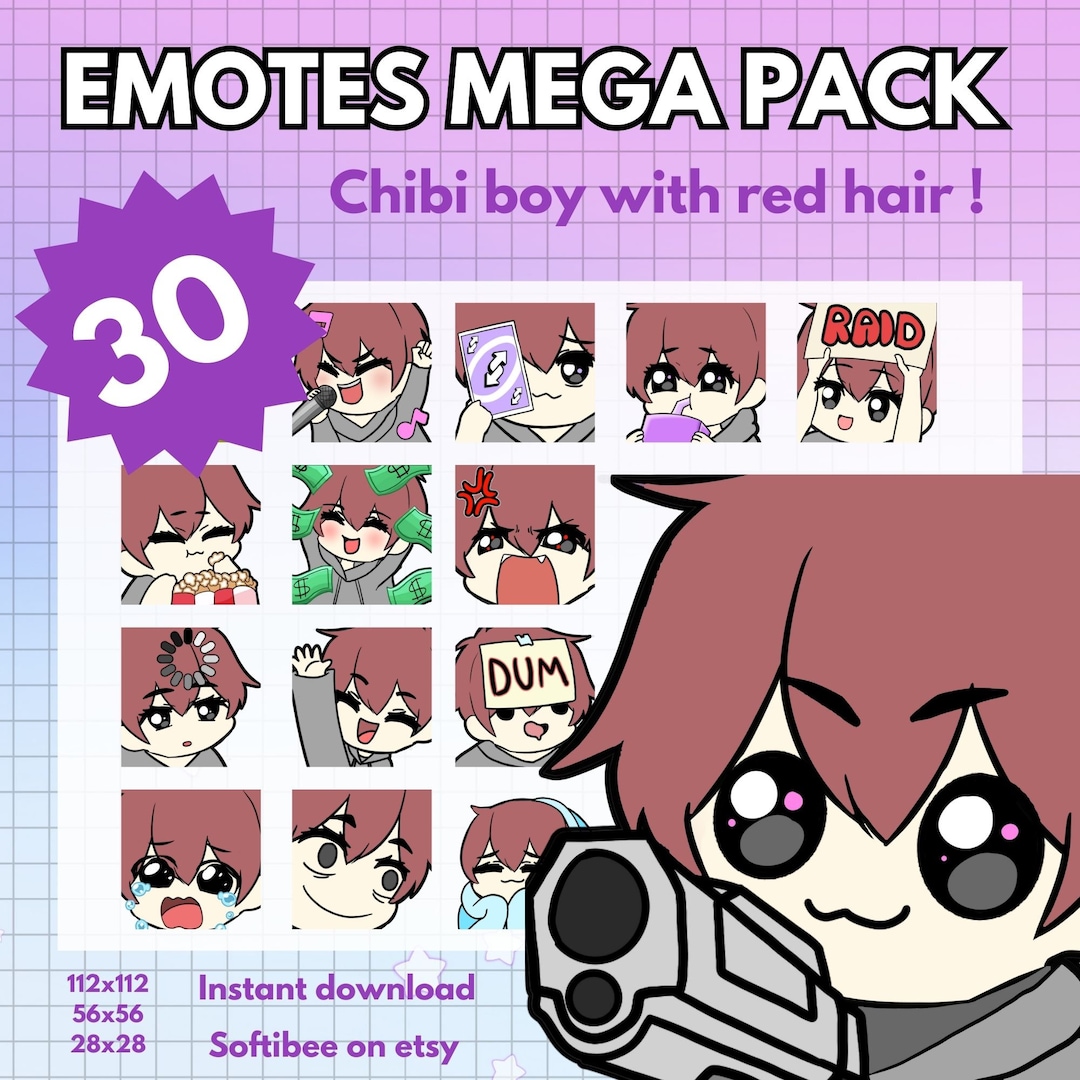 Boy Twitch Emotes , 30 Boy Emotes, Twitch Emotes, Discord Emotes ...