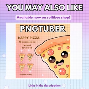 Png Tuber Pasta ! 4x Cute Pasta Vtuber Premade Giftuber Food for ...