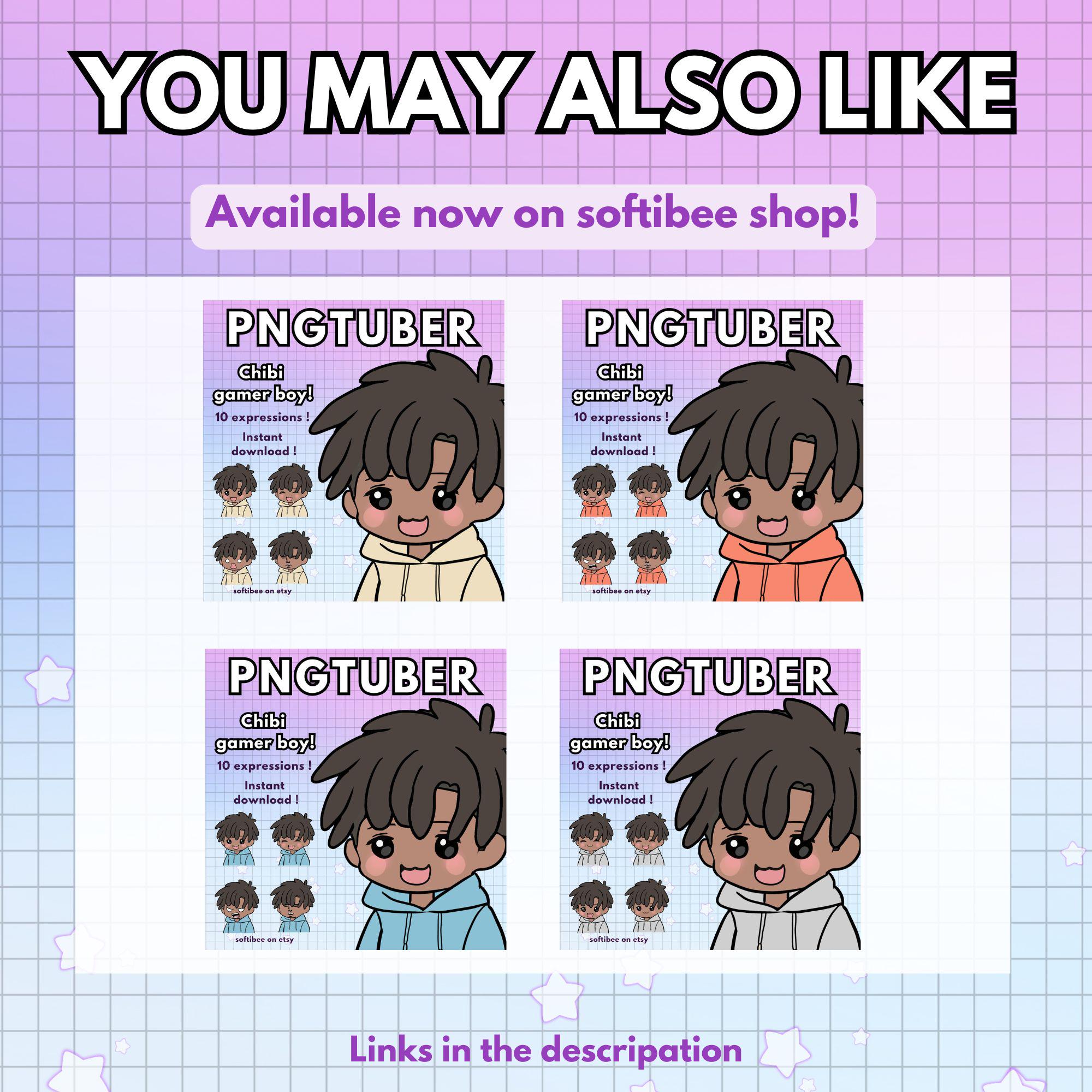 Boy Emotes MEGA Pack | 30x Chibi Anime Emotes | Dark Skin Male Model ...