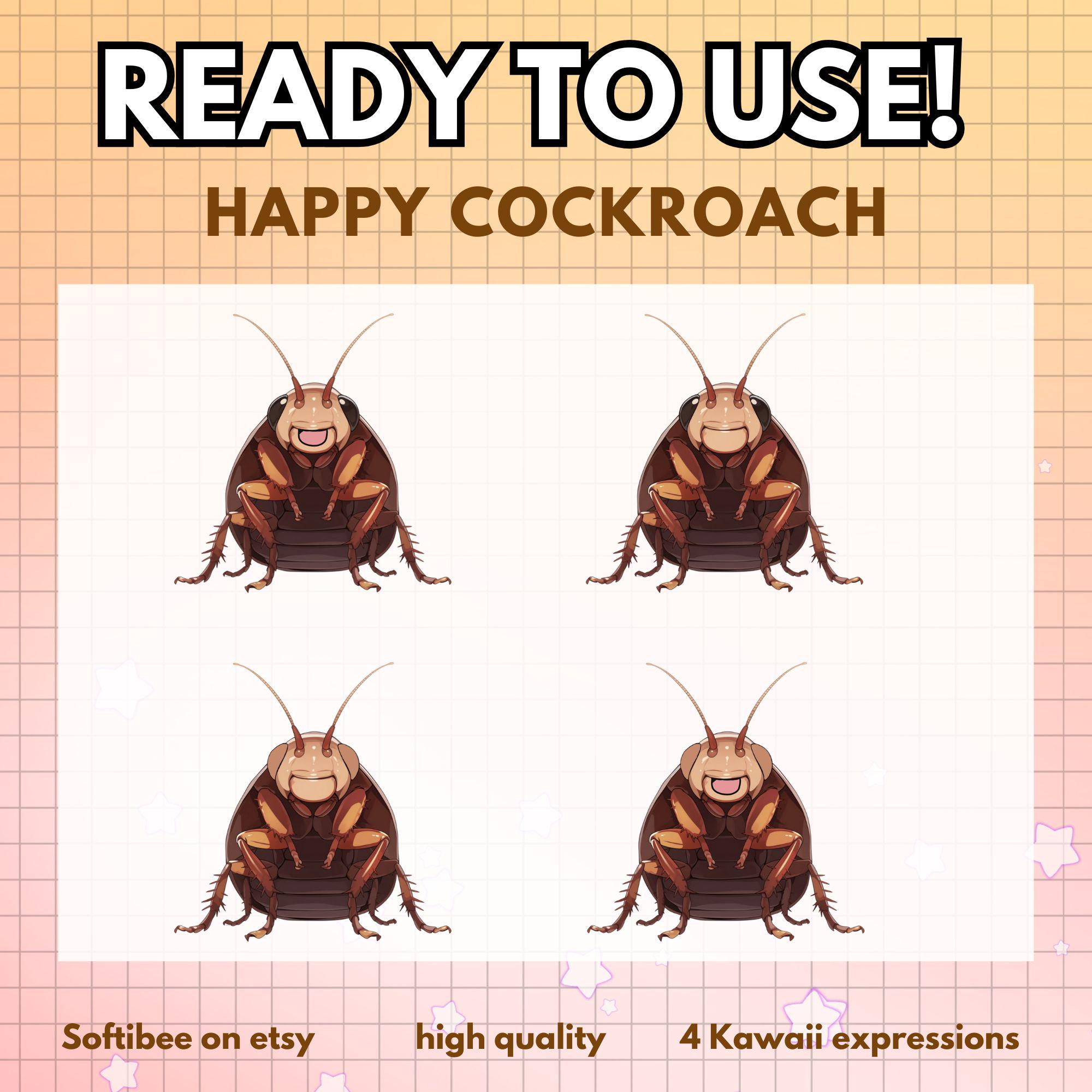 Png Tuber Cockroach Pngtuber Model Funny Model Male 4x Chibi Desing ...