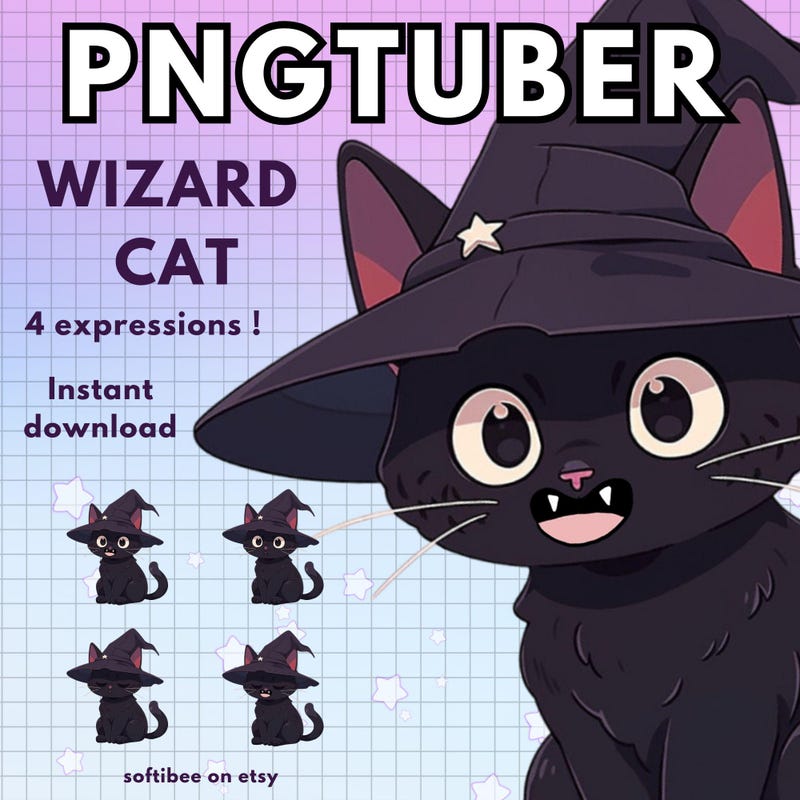 Furry Cat Pngtuber - Etsy