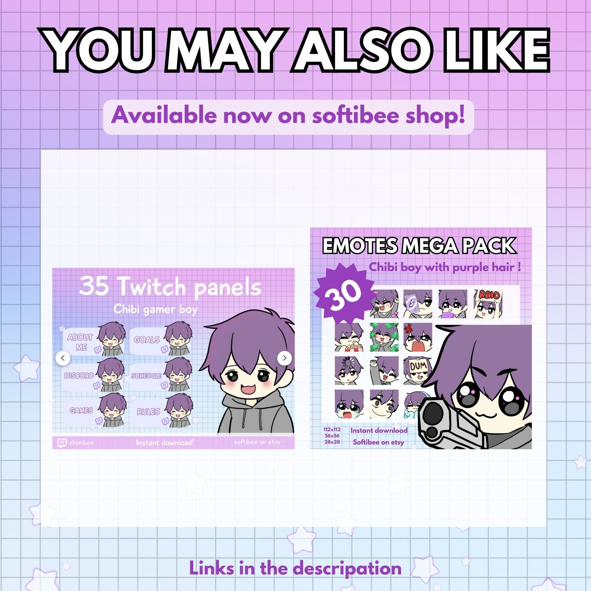 Catboy Vtuber Model Male With Purple Hair 10x Boy Pngtuber Male Avatars ...