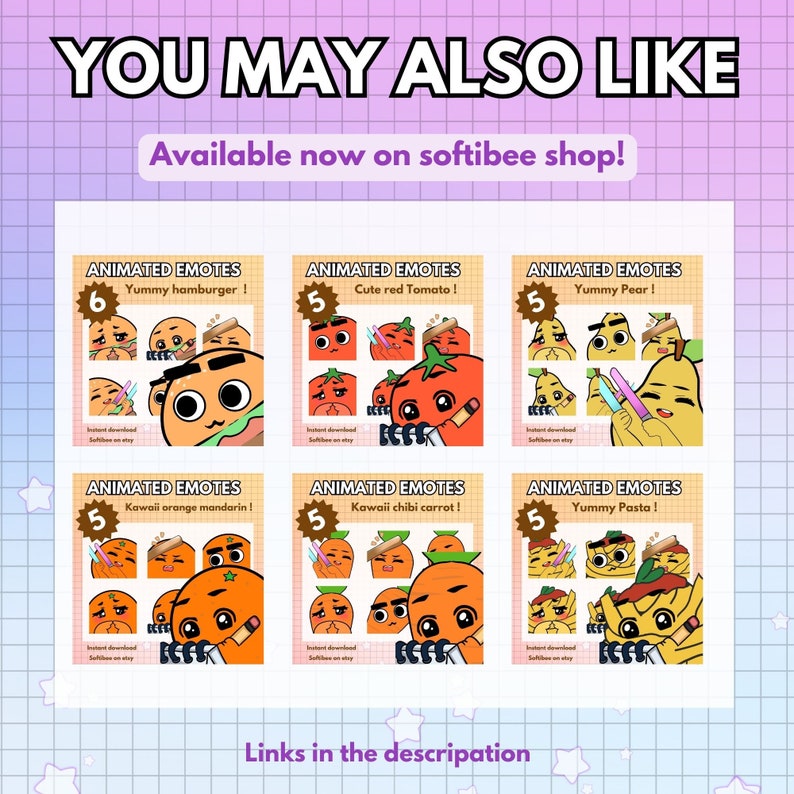 Animated Emote Taking Notes Emote Orange Fruit Animated Twitch Emotes ...