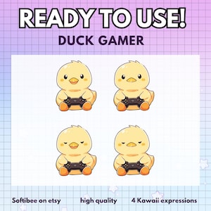 Duck Pngtuber Twitch Bird Vtuber Model for Streaming | 4x PNG Tuber ...