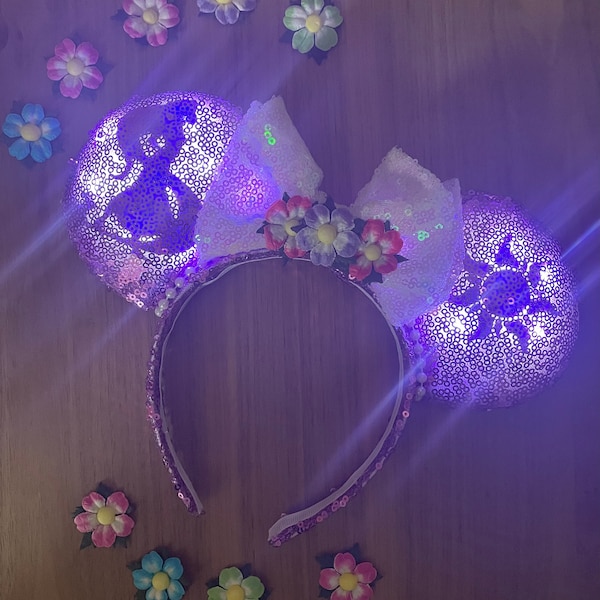 Rapunzel Mickey Ears - Etsy