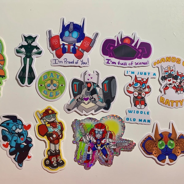 Transformers Sticker - Etsy