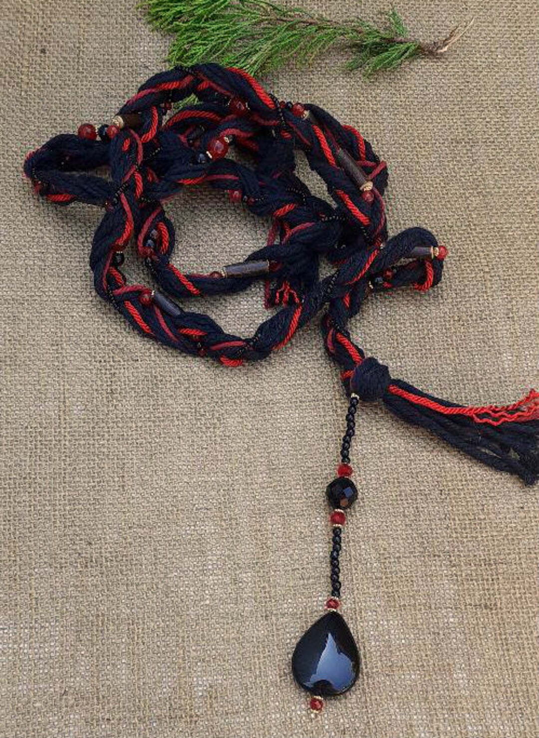 The Blood and Bane Hand Braided Spellen/prayer Cord - Etsy UK