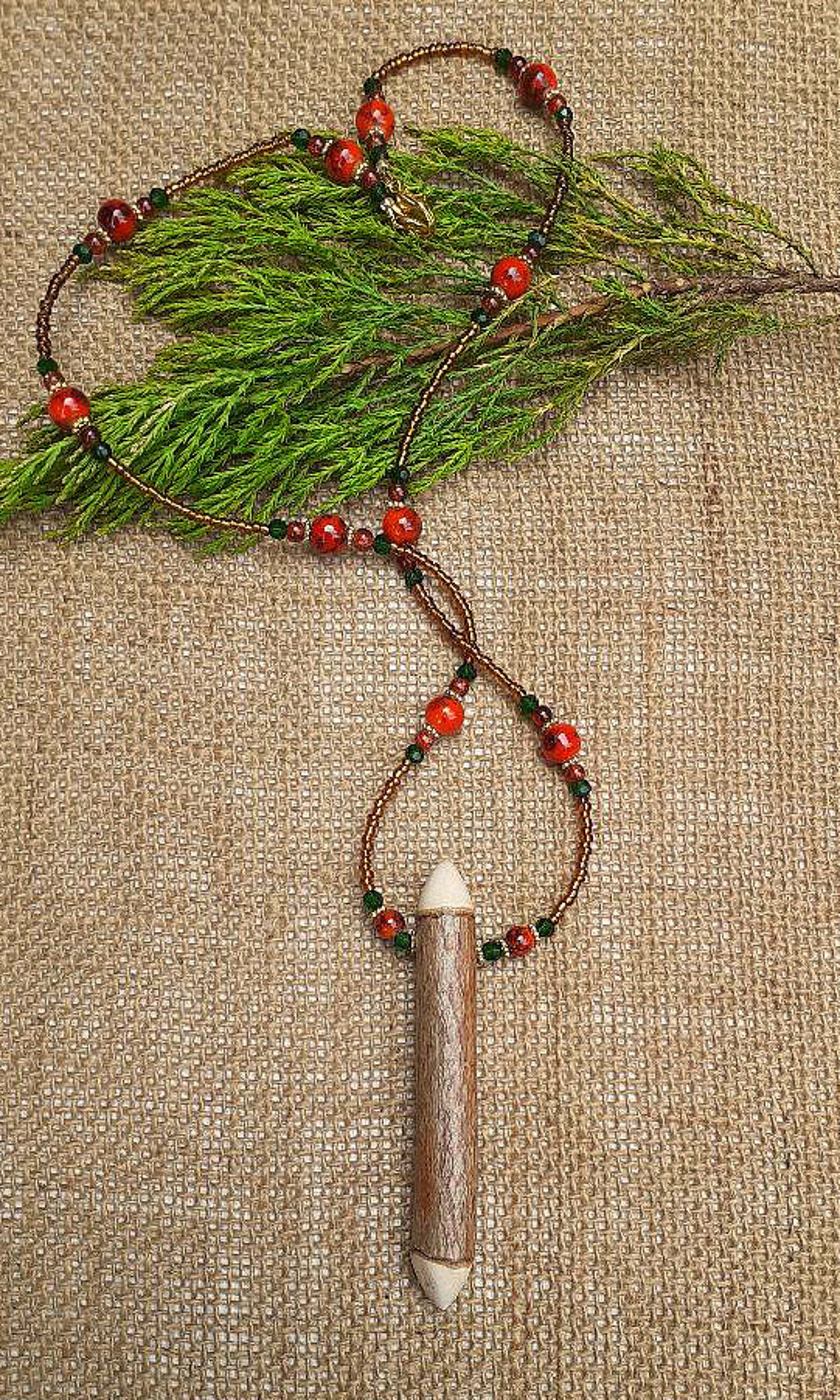 Small Mercies Field Maple Talismanic Necklace - Etsy