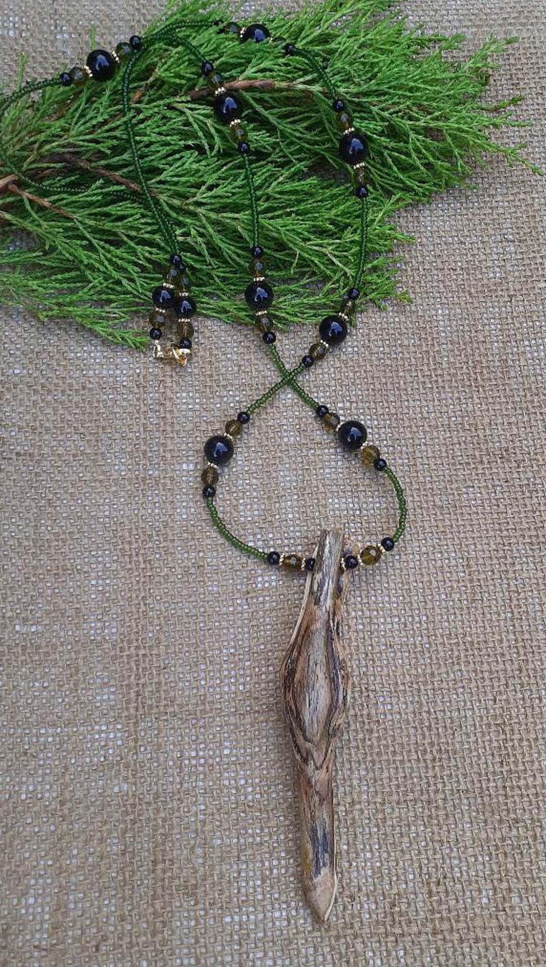 Journeys End Elder Root Talismanic Necklace 2 - Etsy