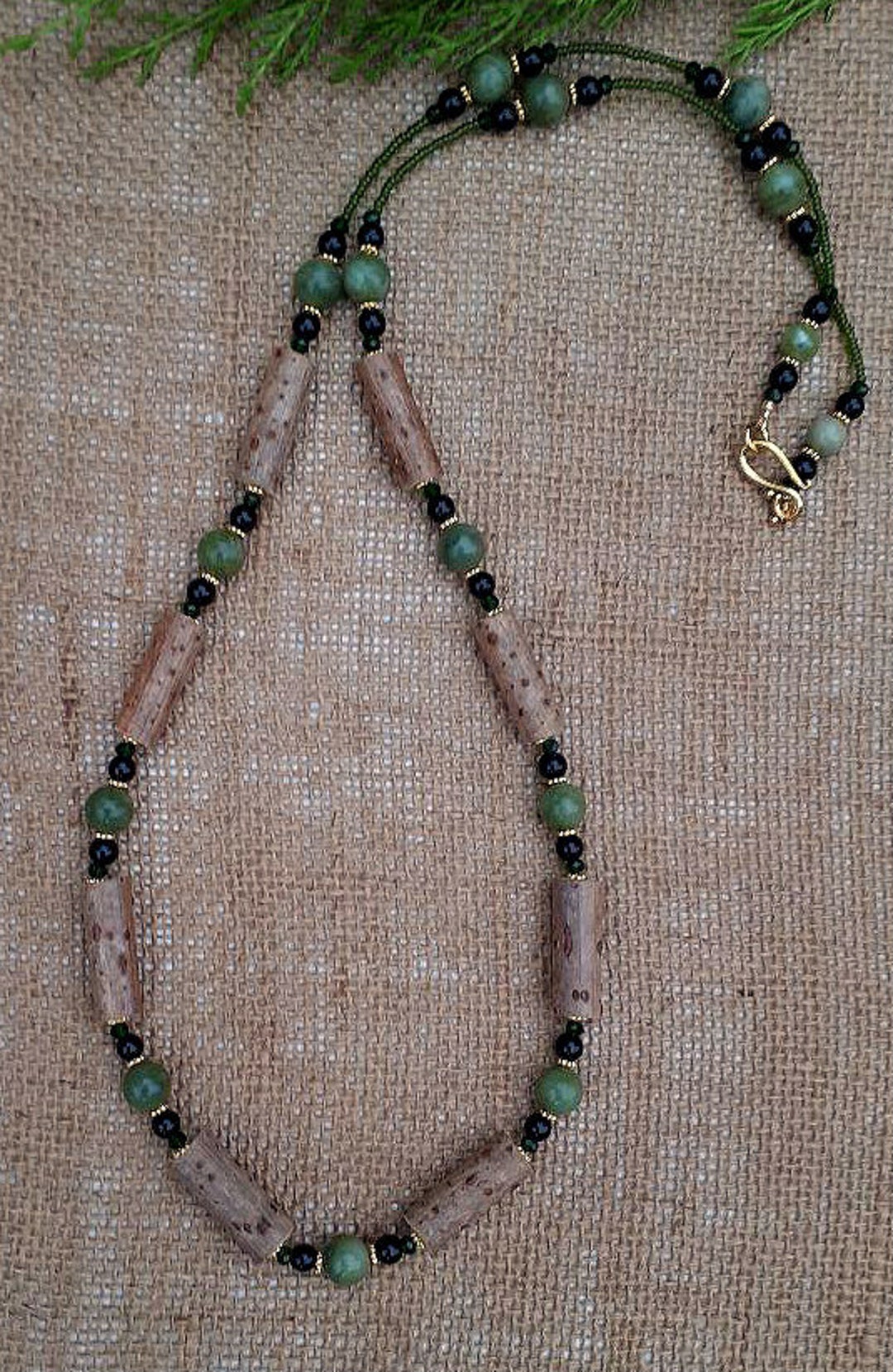 The Elder Witch Large Elder Wood Traditional Necklace - Etsy