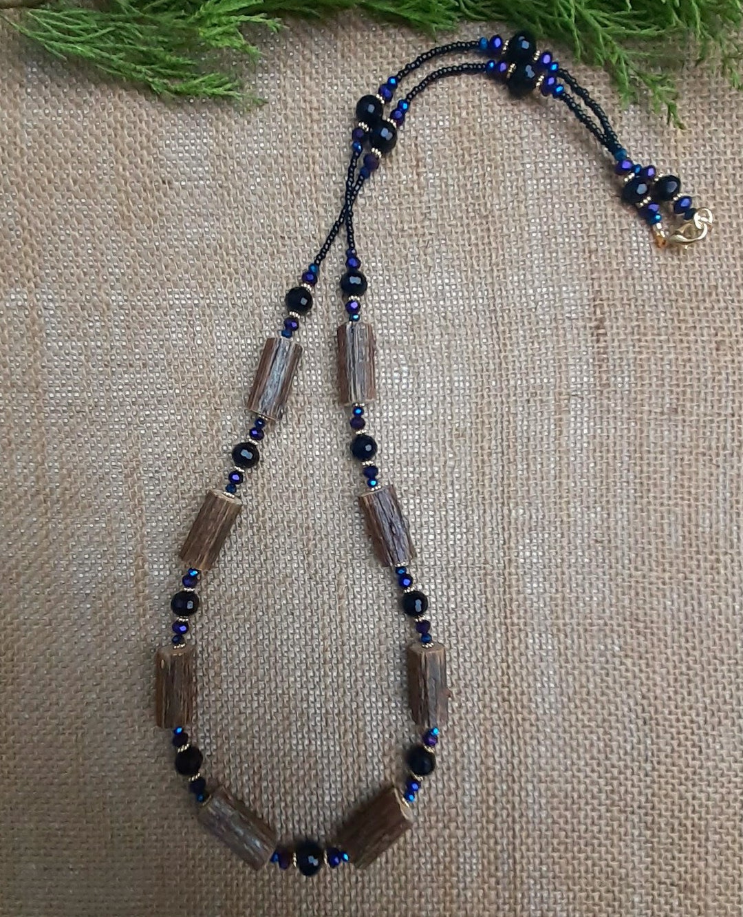 Scaresprite Large Bramble Wood Traditional Necklace - Etsy