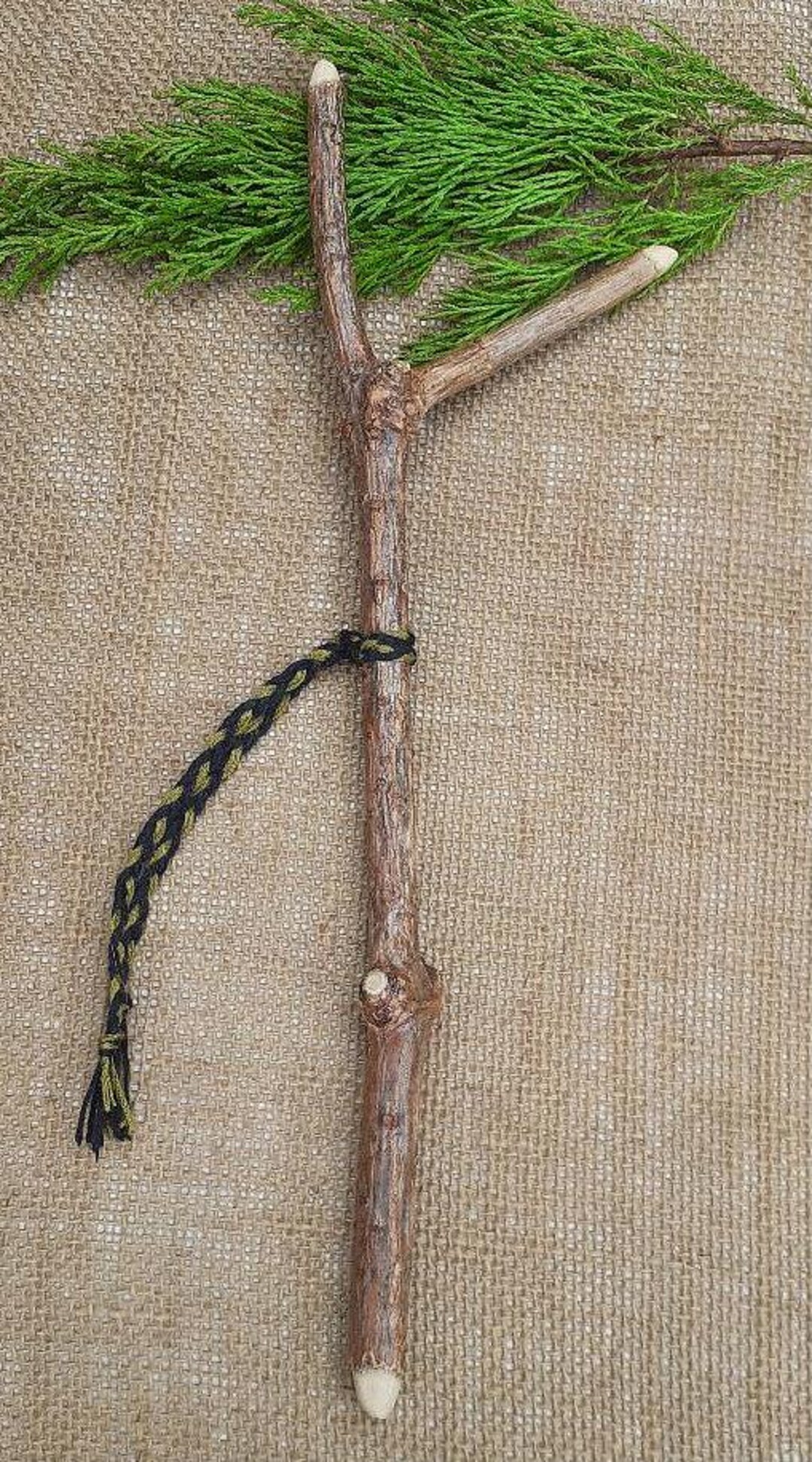 Goblin's Wood Fine Forked Elder Wood Wand - Etsy