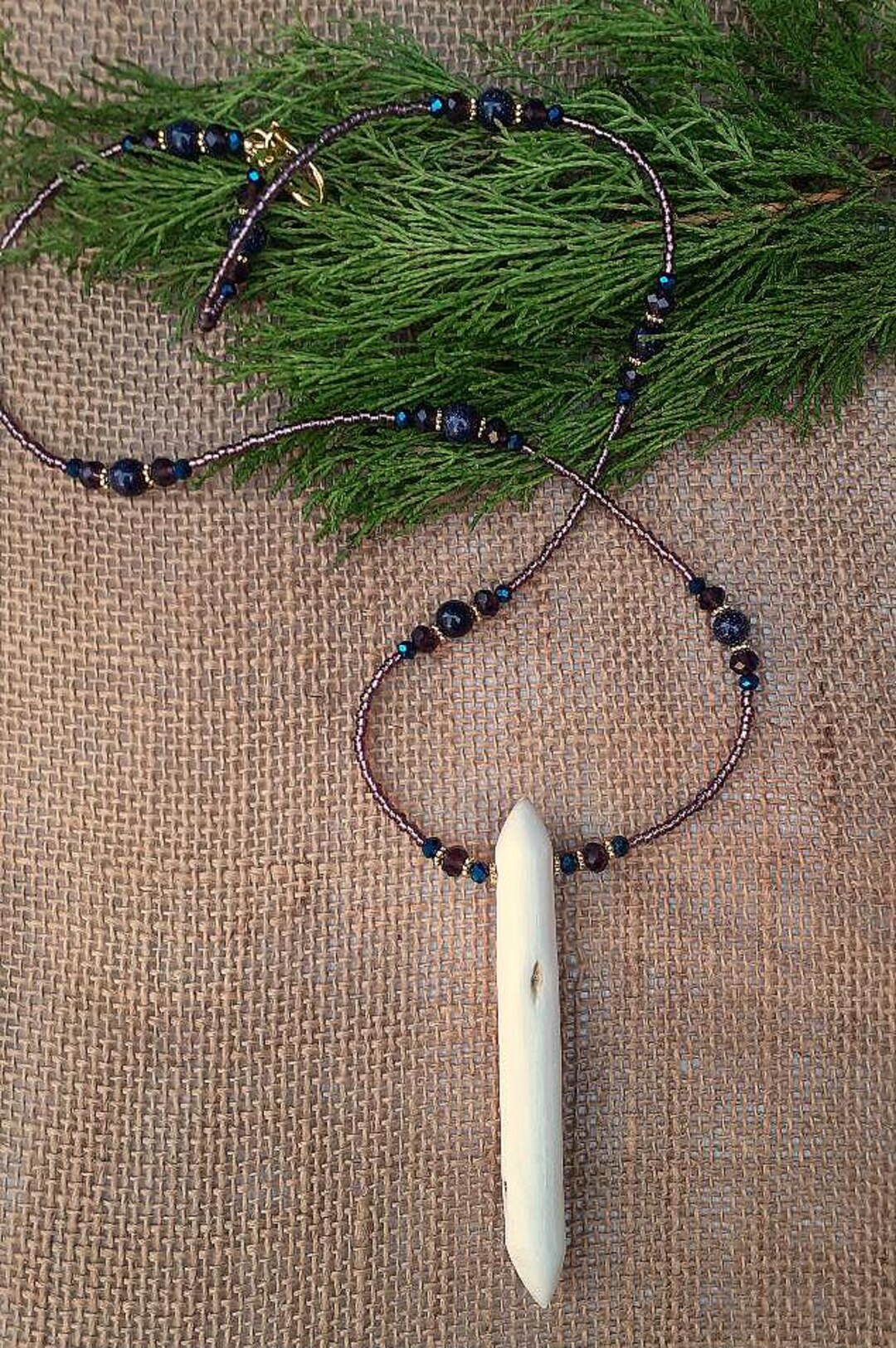 Dreamweaver Holly Wood Talismanic Necklace 1 - Etsy