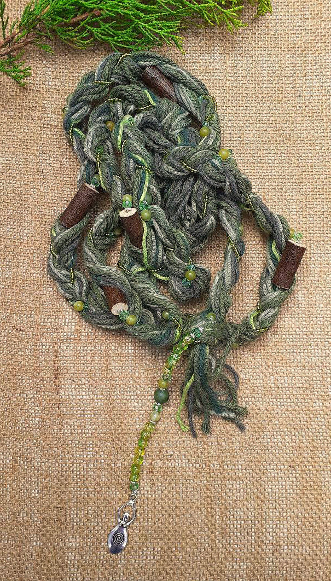 Weeping Willow Willow Wood Spellen/prayer Cord - Etsy