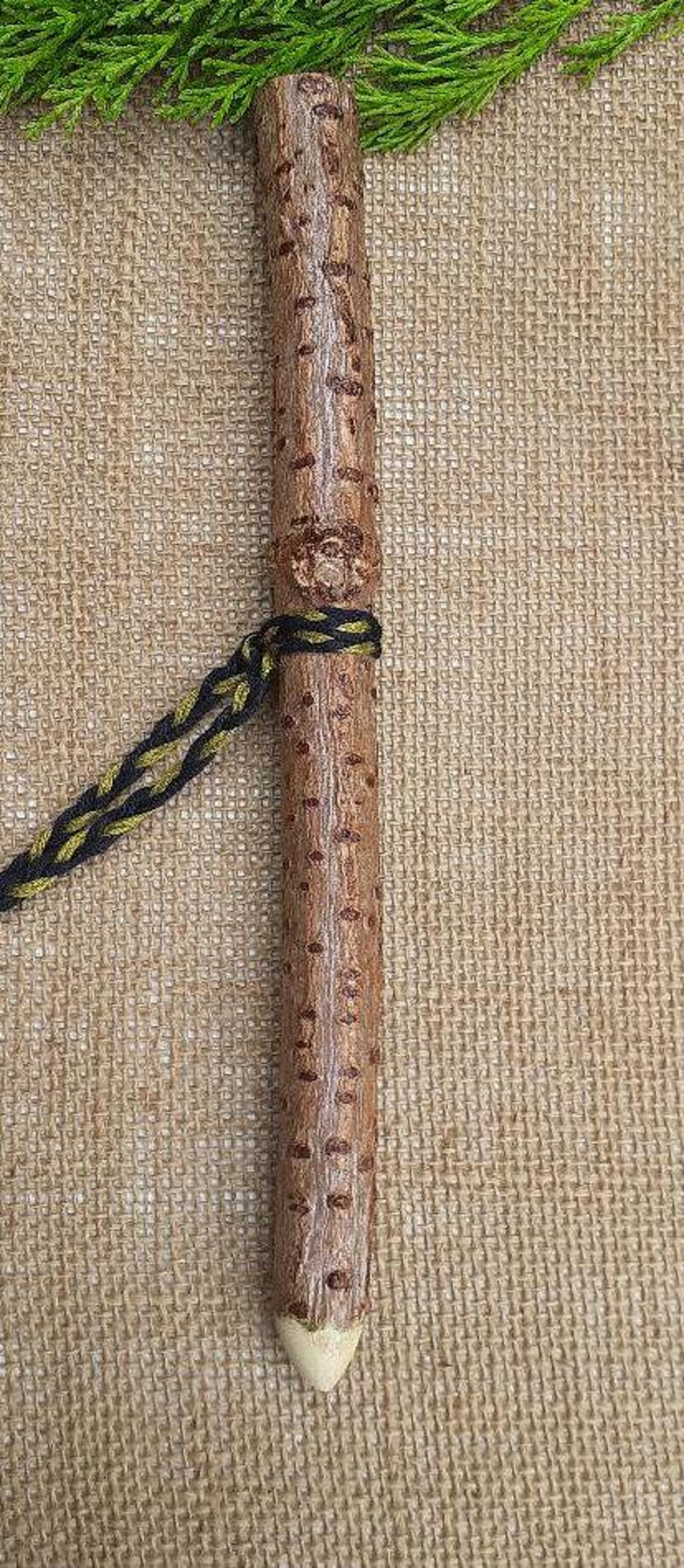 Elder Wood Chunky Healing Wand - Etsy