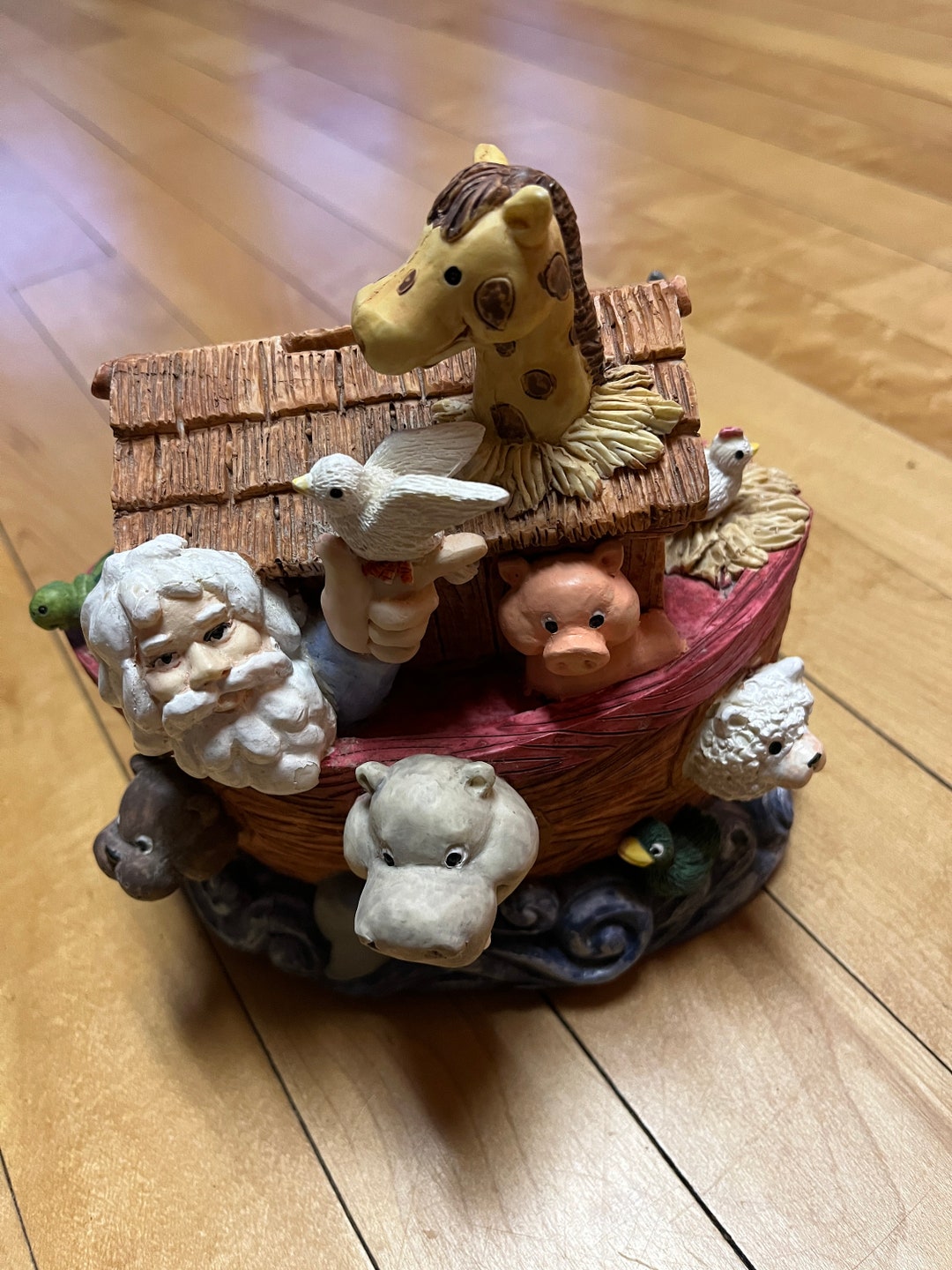 Noahs Ark Bank Cute Collectible Bible Story - Etsy