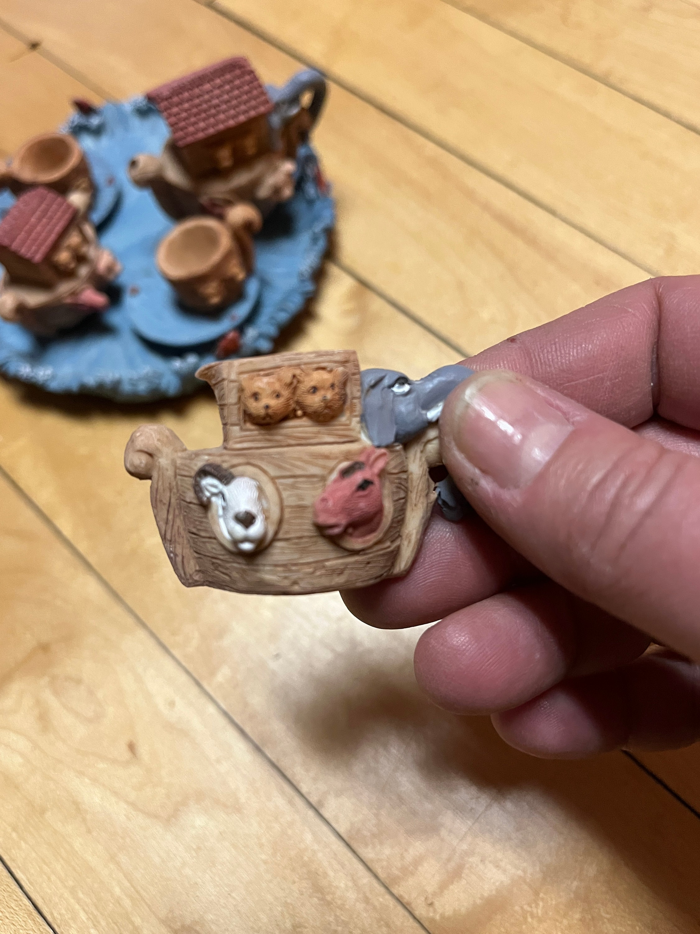 Noahs Ark Tea Set From the 90's - Etsy