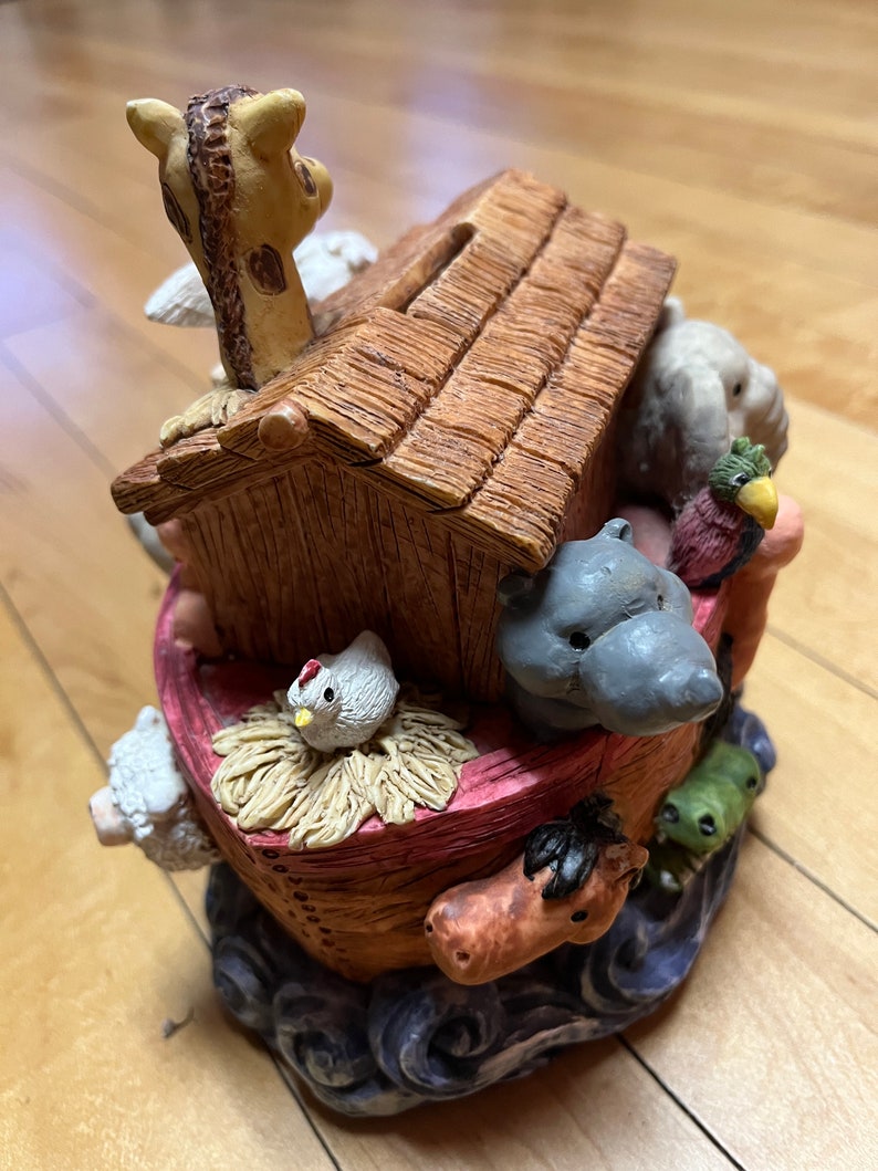 Noahs Ark Bank Cute Collectible Bible Story - Etsy