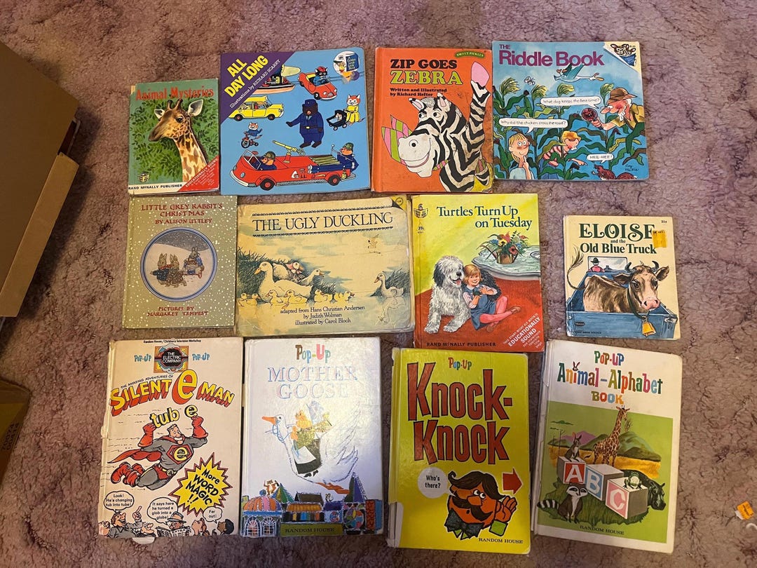 12 Vintage Children’s Story Books From the 1970s. - Etsy
