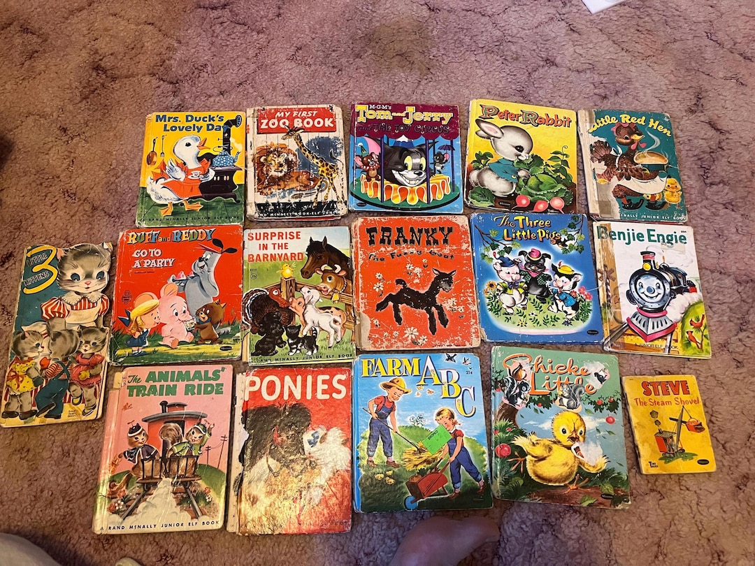 16 Vintage Children’s Story Books From the 1950s. Classic Titles - Etsy