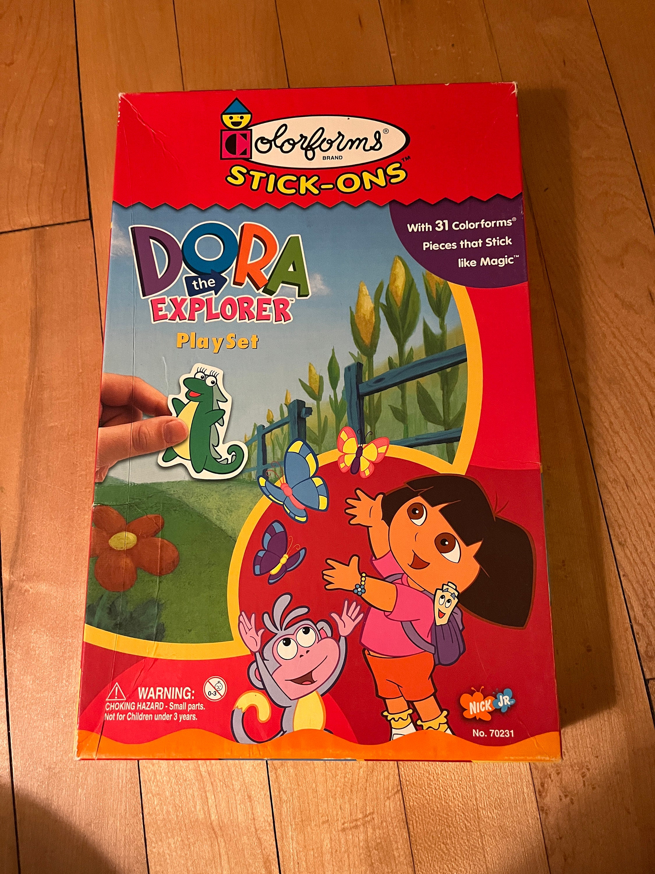 Dora the Explorer Colorforms Stick-ons - Etsy