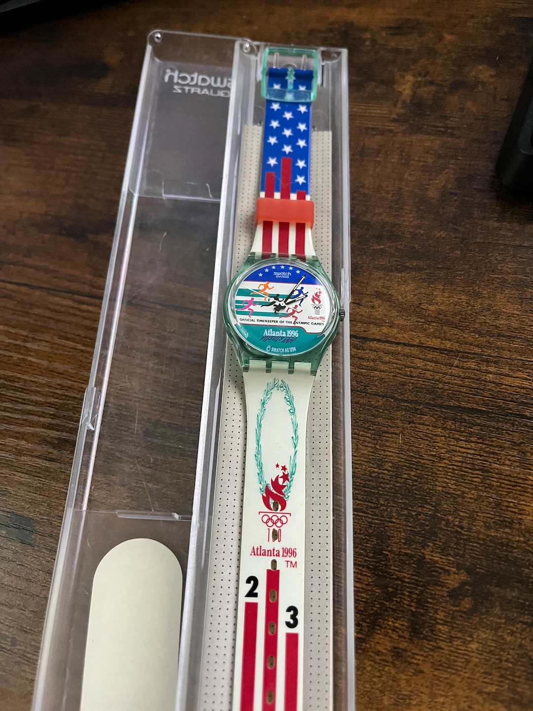 Swatch Vintage Watch From 1996 Atlanta Olympics - Etsy