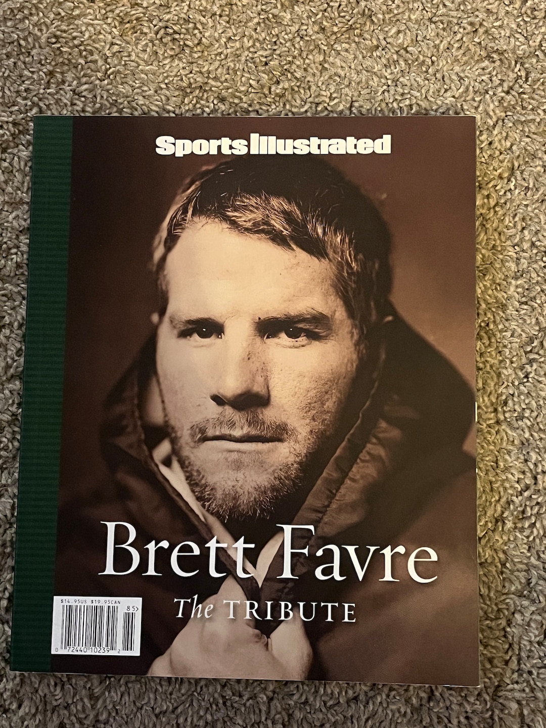 Sports Illustrated: Brett Favre the Tribute. 2008 Printing - Etsy