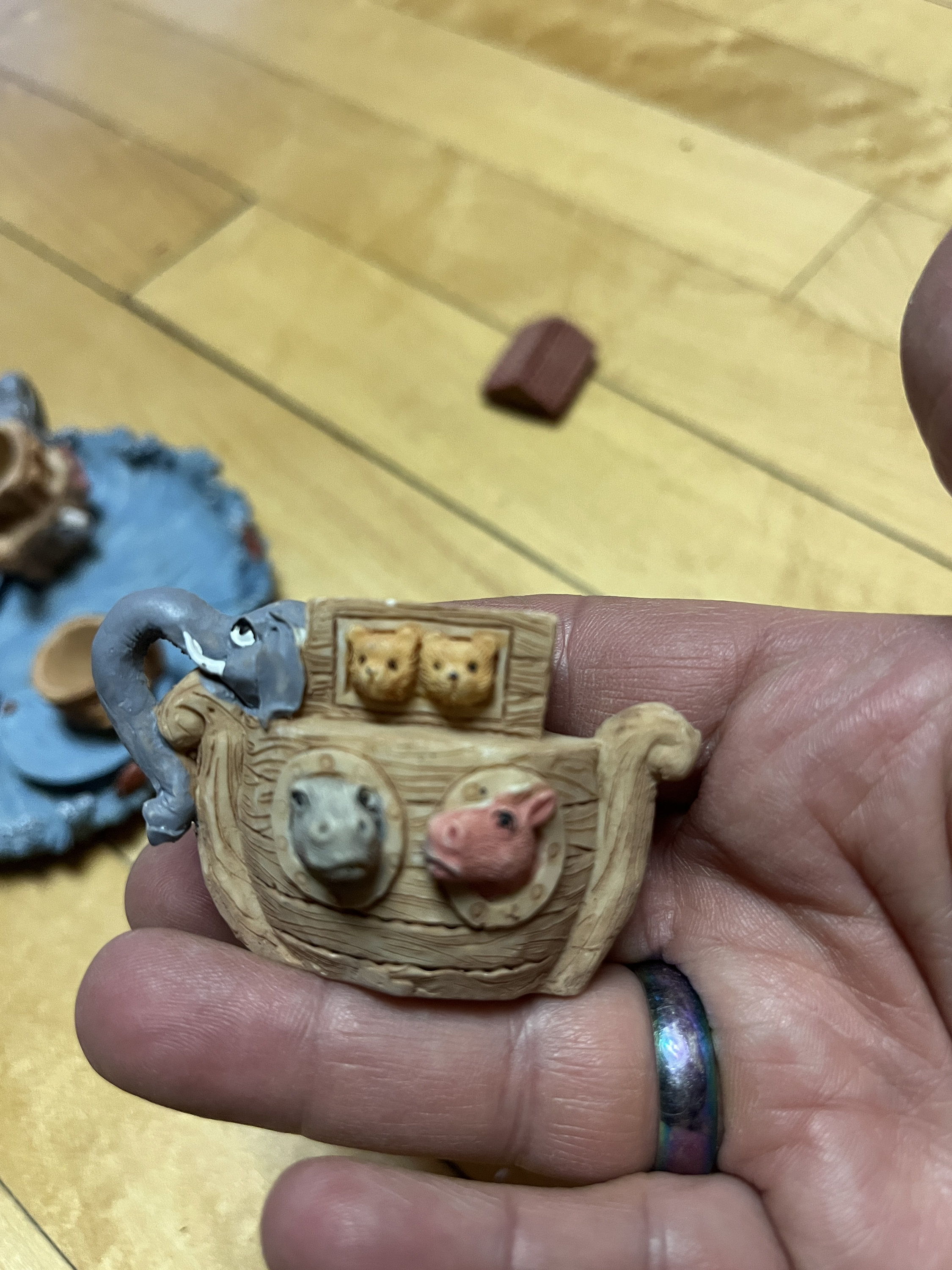 Noahs Ark Tea Set- From the 90's - Etsy