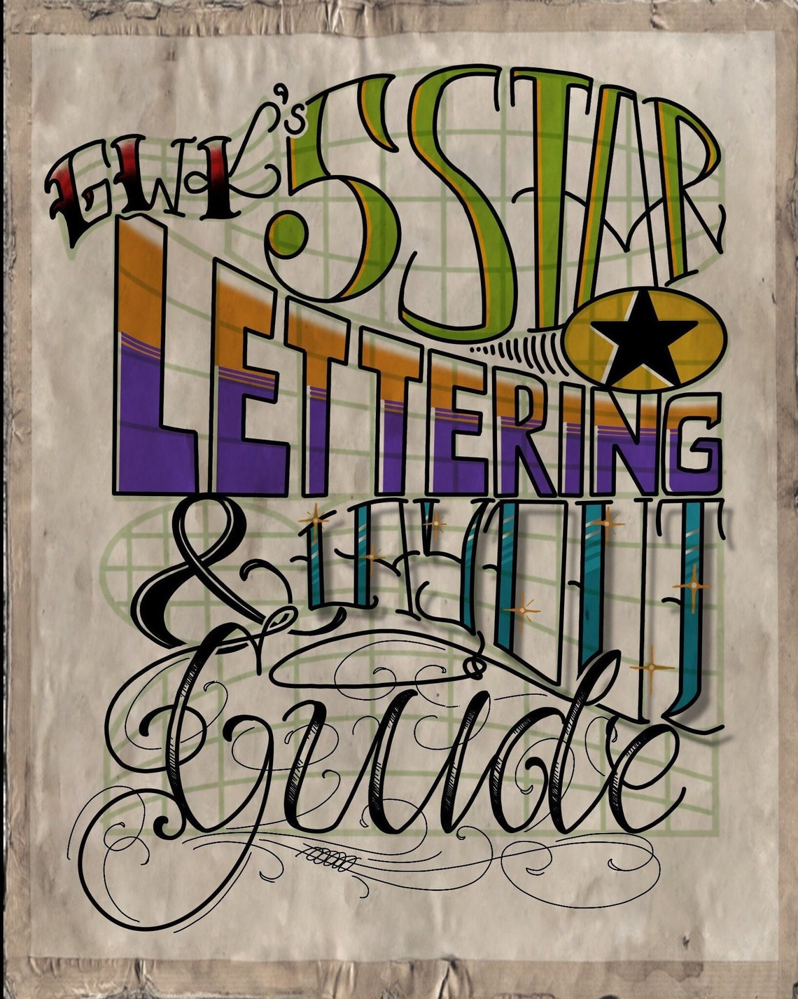Gwk’s Lettering Guide (procreate Only) - Etsy