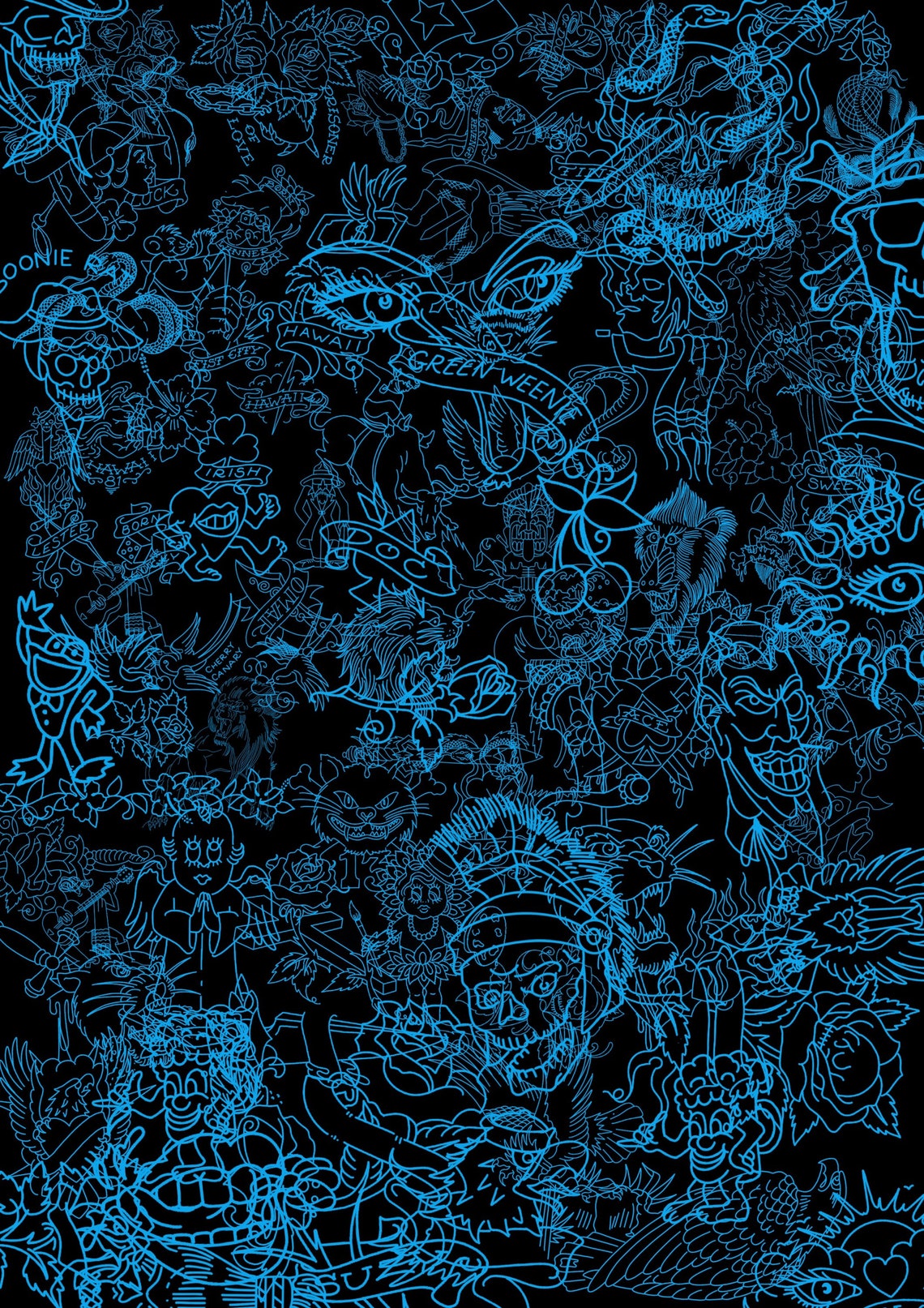 100+ Mike “rollo Banks” Malone Line Drawings for Procreate - Etsy