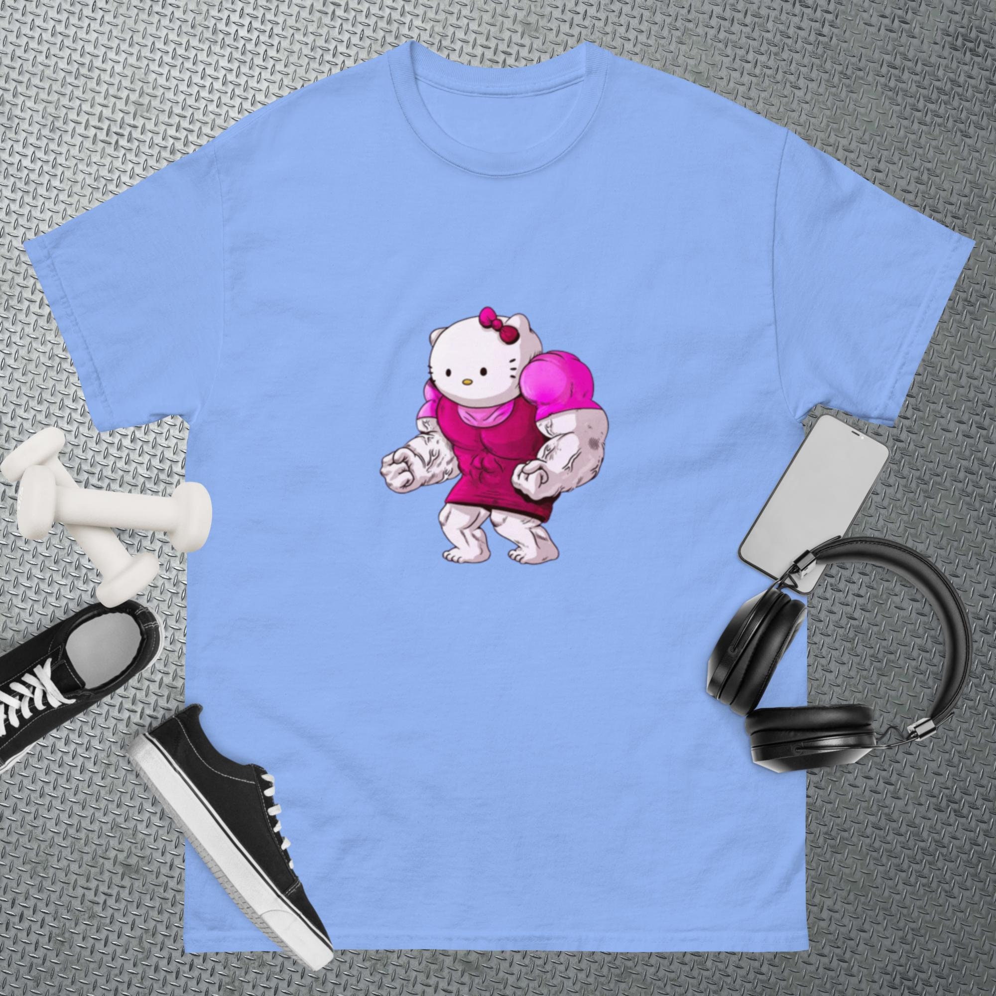 Buff Hello Kitty Gym Shirt - Etsy