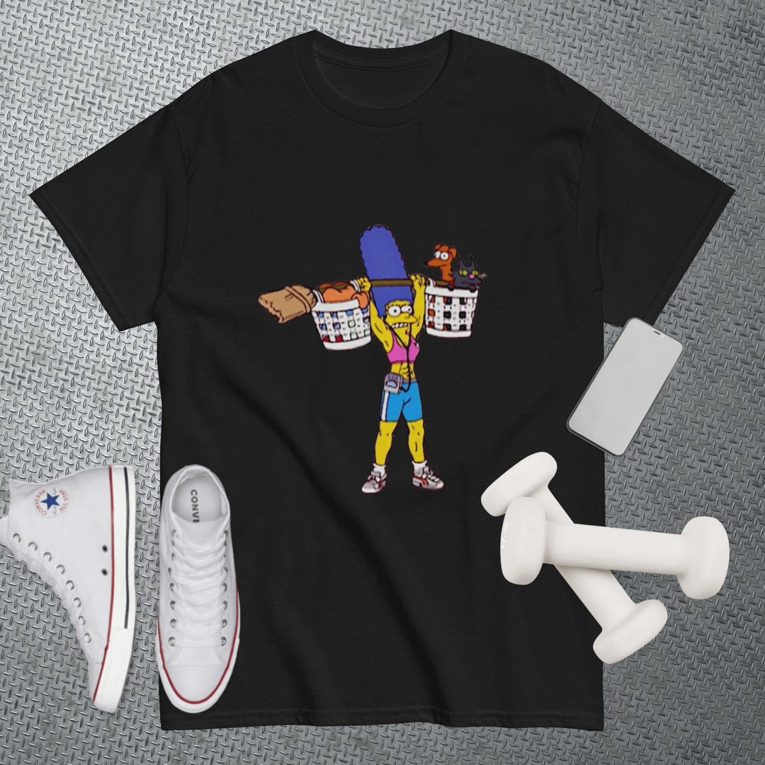 Buff Marge Gym T-shirt - Etsy