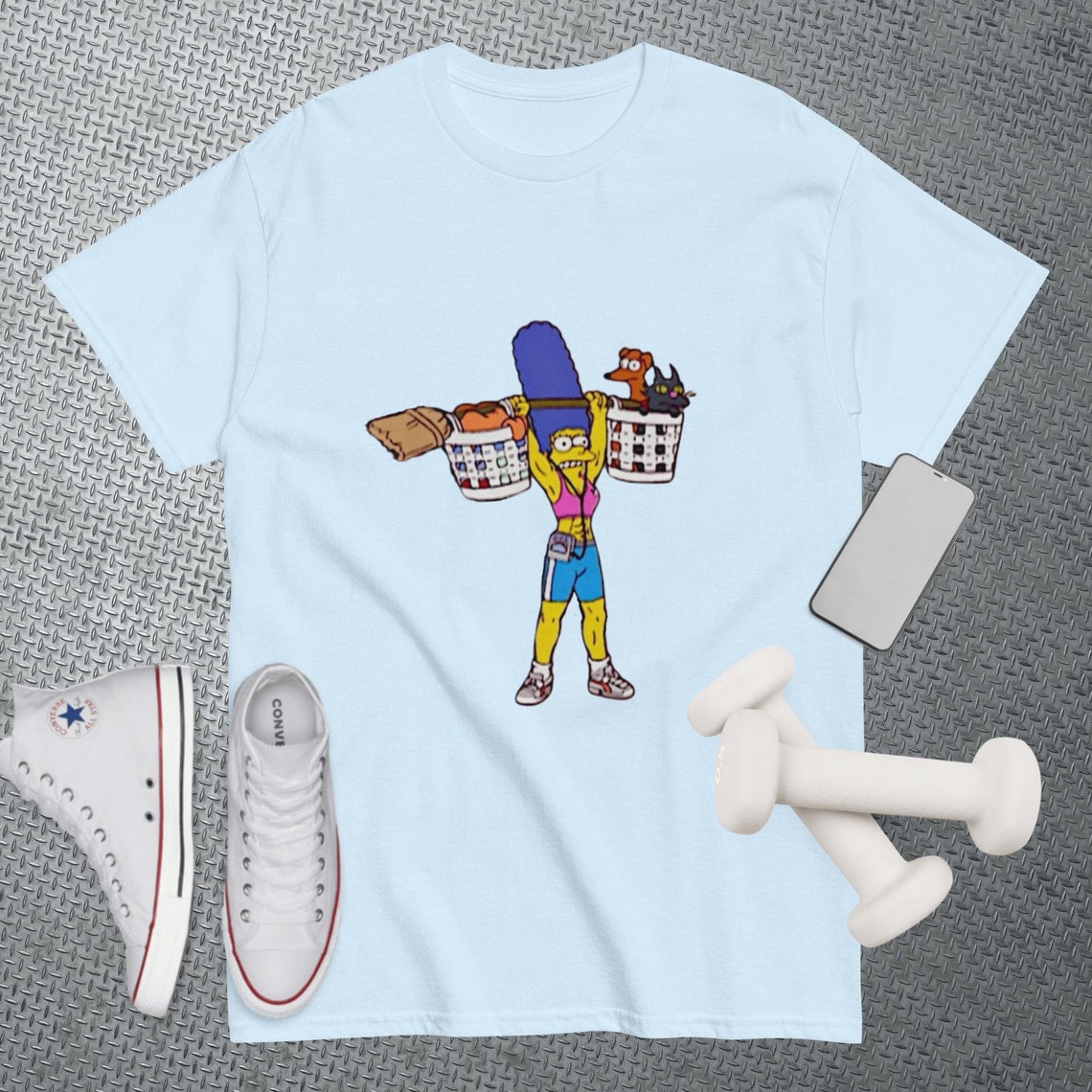 Buff Marge Gym T-shirt - Etsy